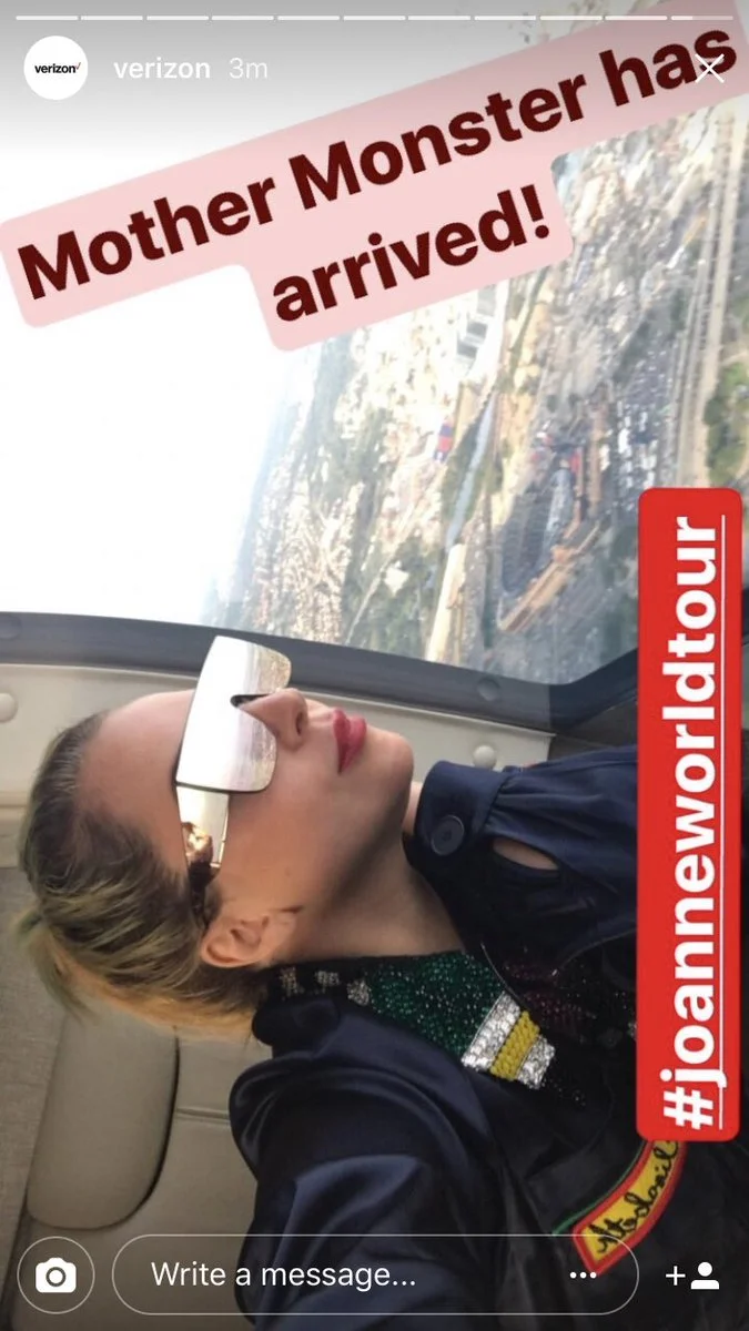 Lady Gaga and Verizon UP Program — MICHAEL BORNSTEIN