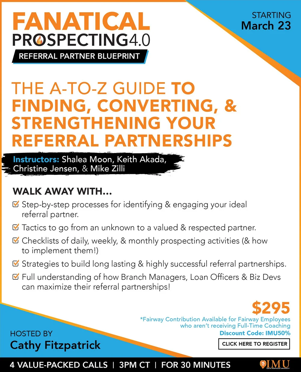 Fanatical Prospecting: Events & Education | Fairway Ignite