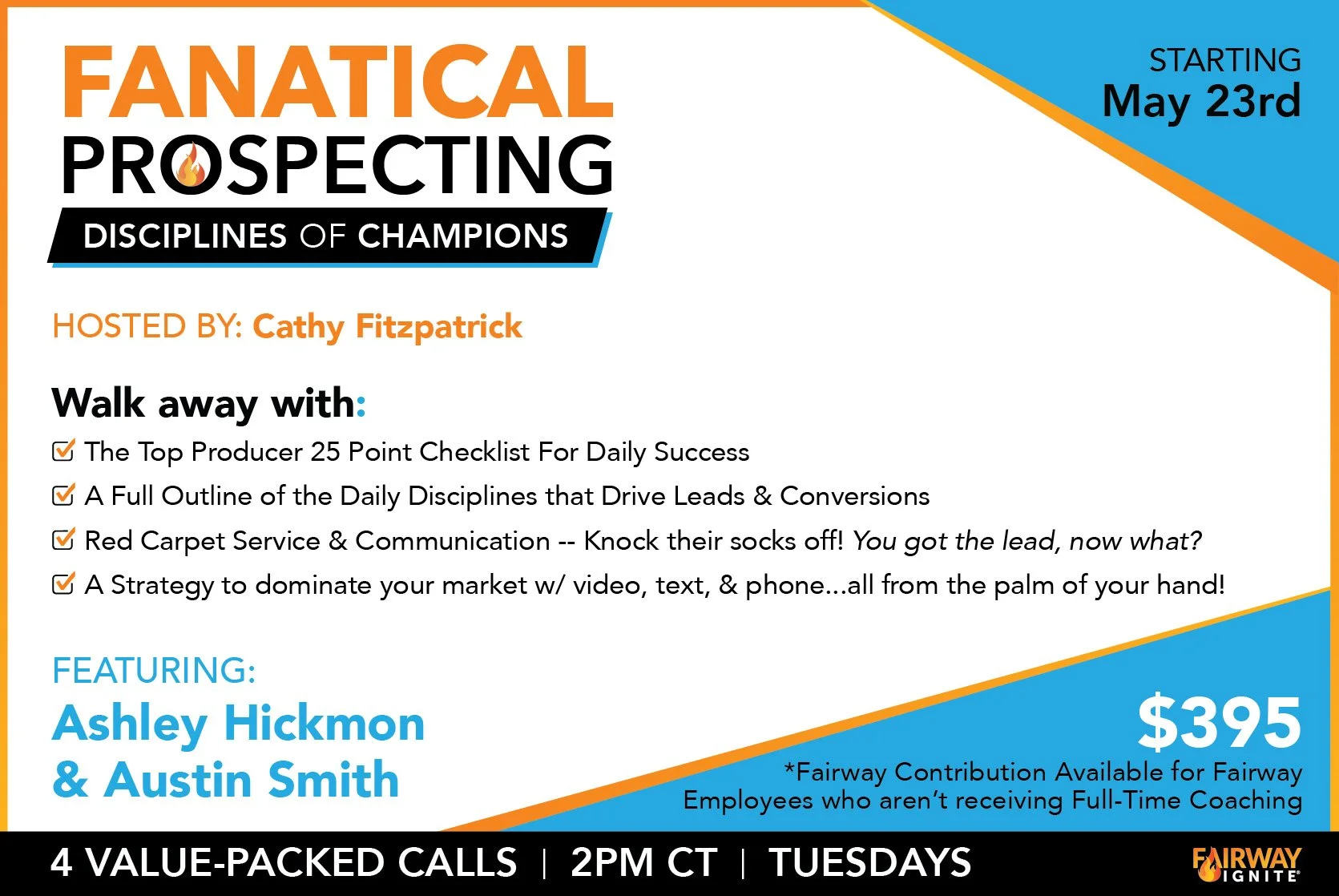 Fanatical Prospecting: Disciplines of Champions | Fairway Ignite