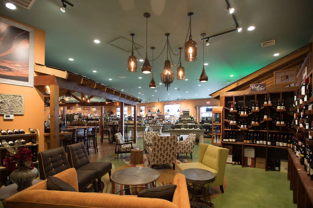 In store full bar featuring creative cocktails, wines by the glass and ...