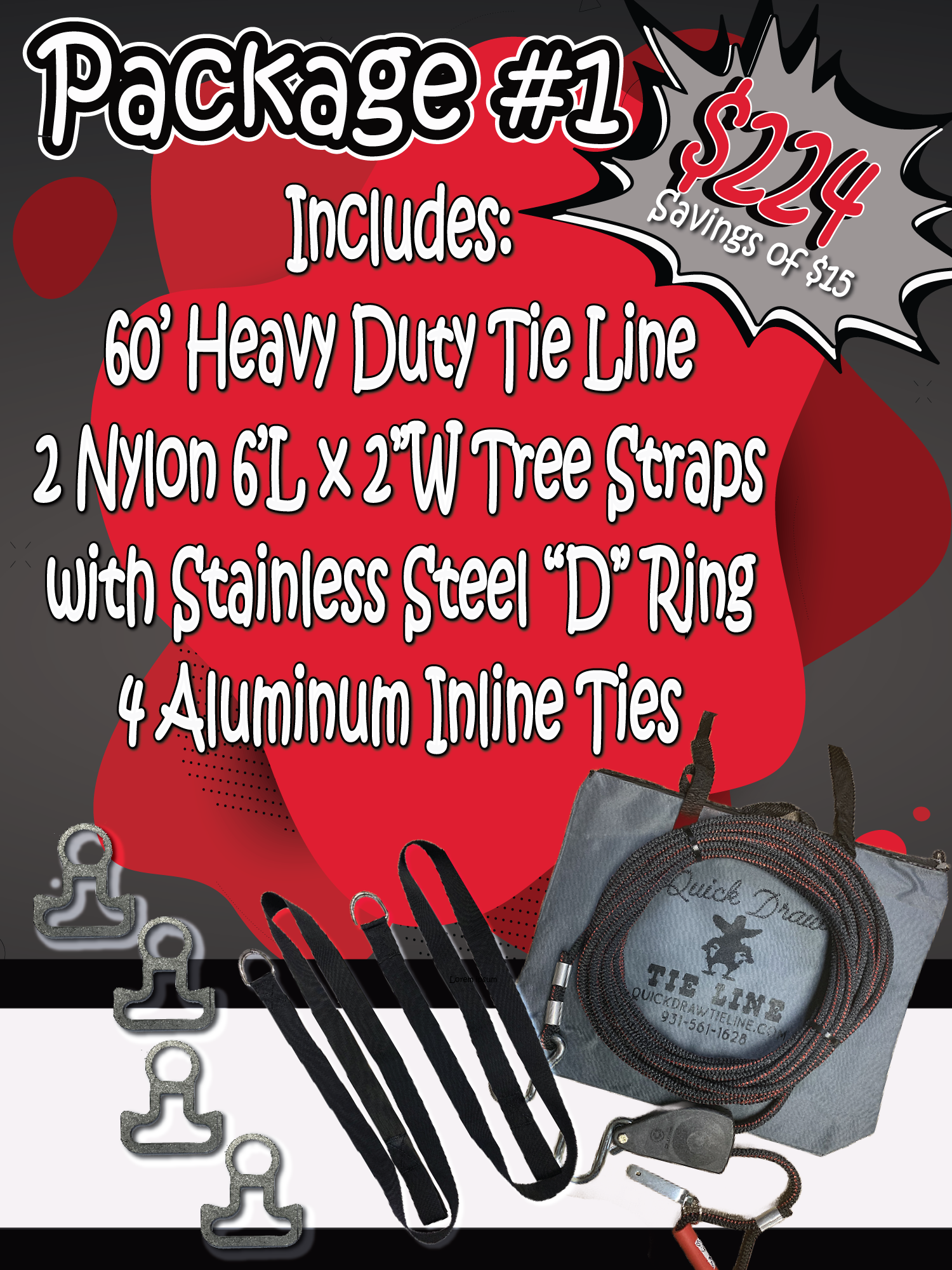 Shop — Quick Draw Tie Line