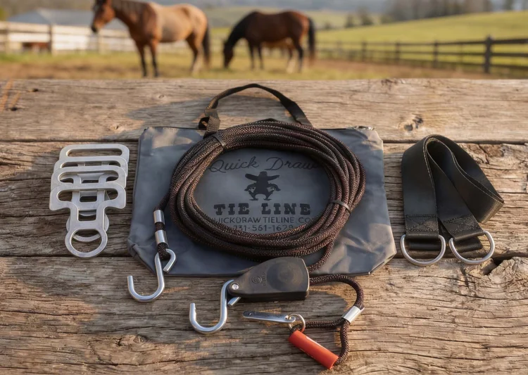 Quick Draw Tie Line / Install a tie line in less than a minute. IT'S ...