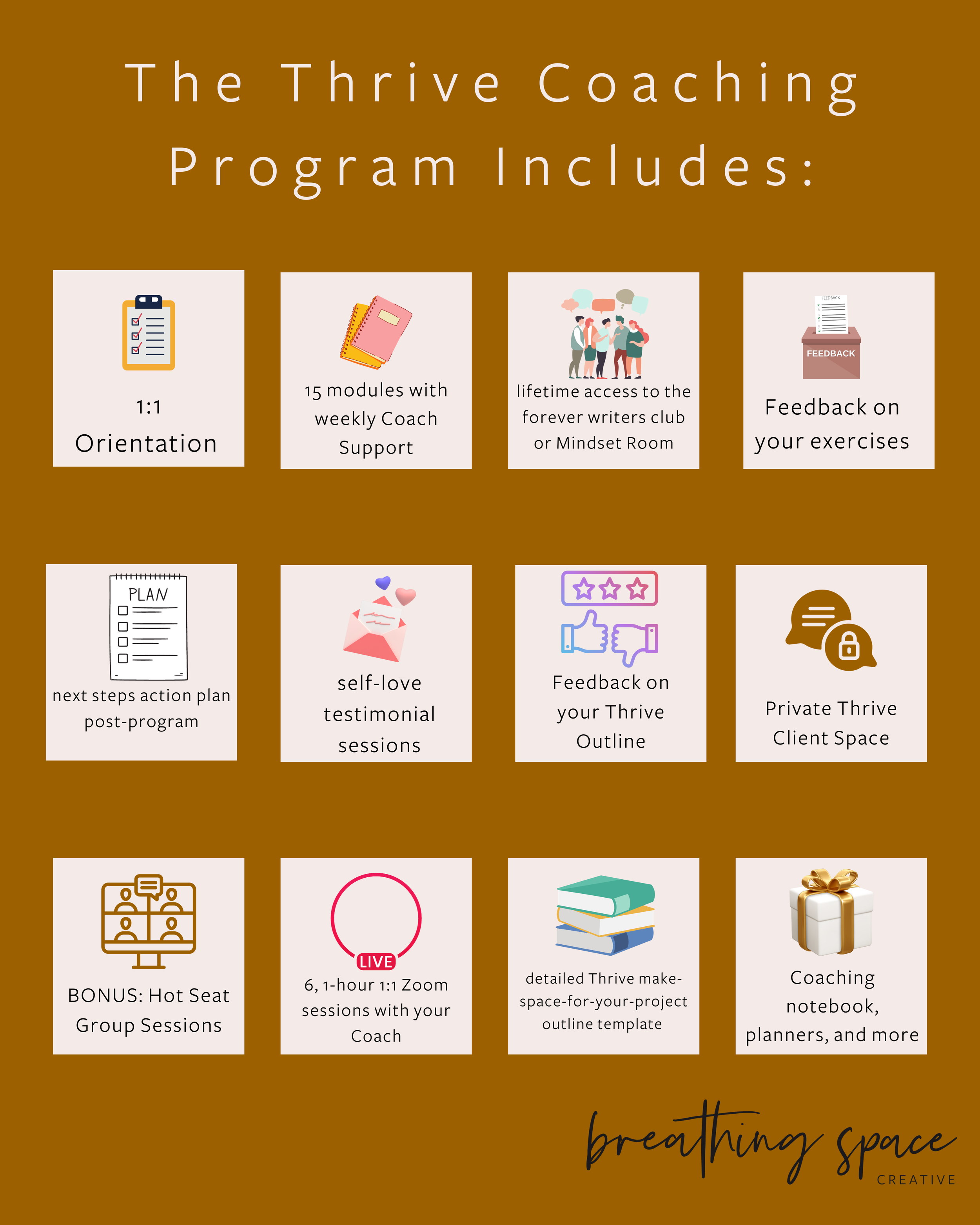 Cultivate Joy - Thrive Coaching Program — Breathing Space Creative