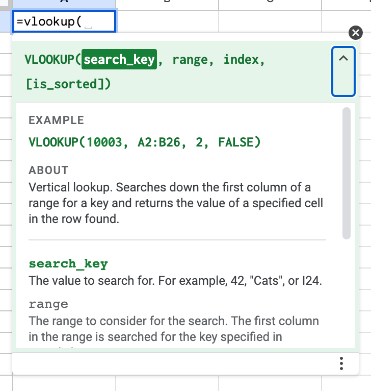 Function Help — Hean Tech