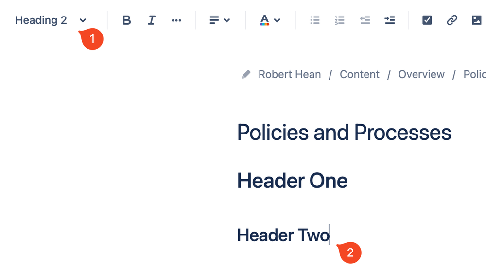 The importance of Header Styles — Hean Tech