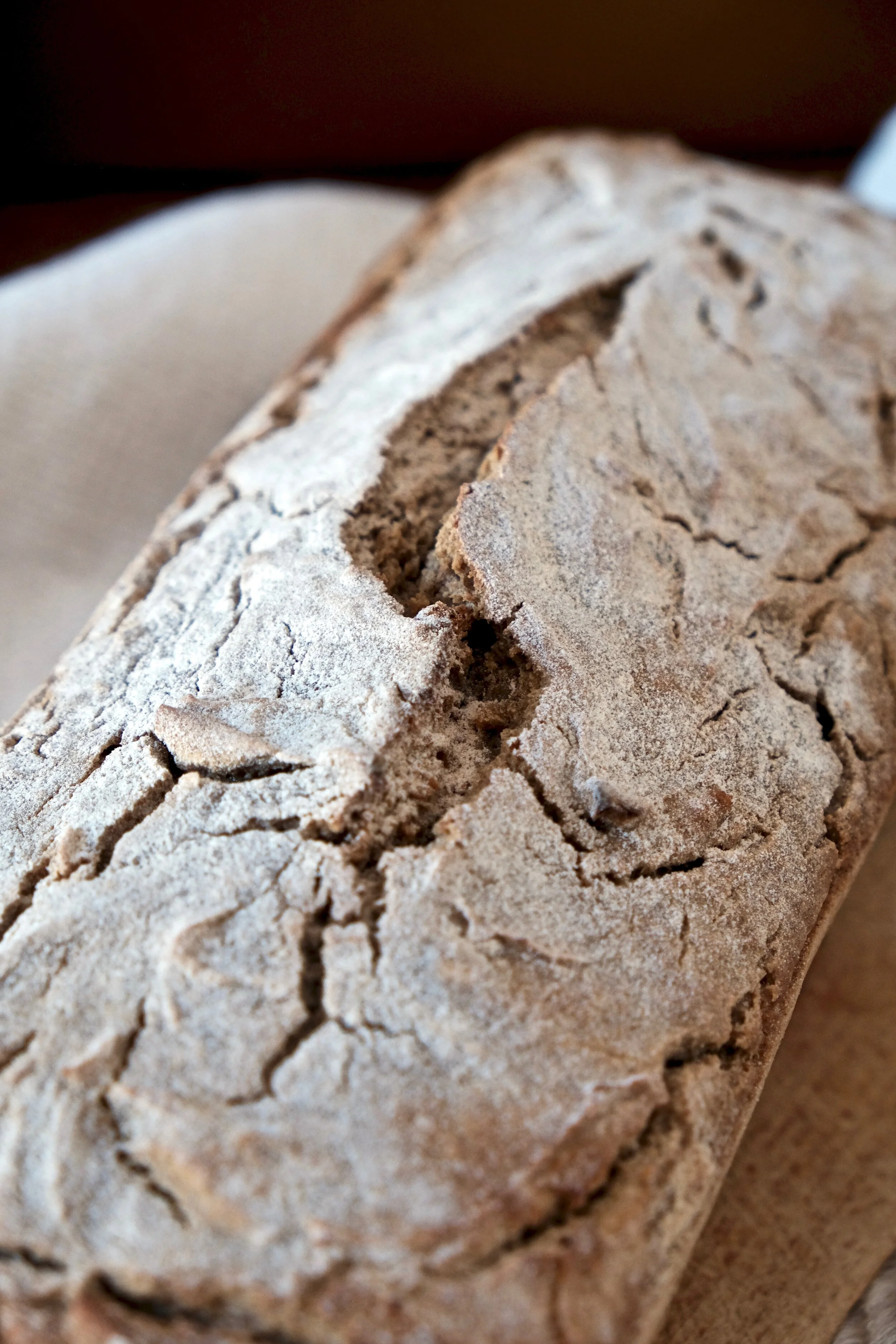 Pain au sarrasin au levain - Recette de La Cormerie — Les nouilles à la ...