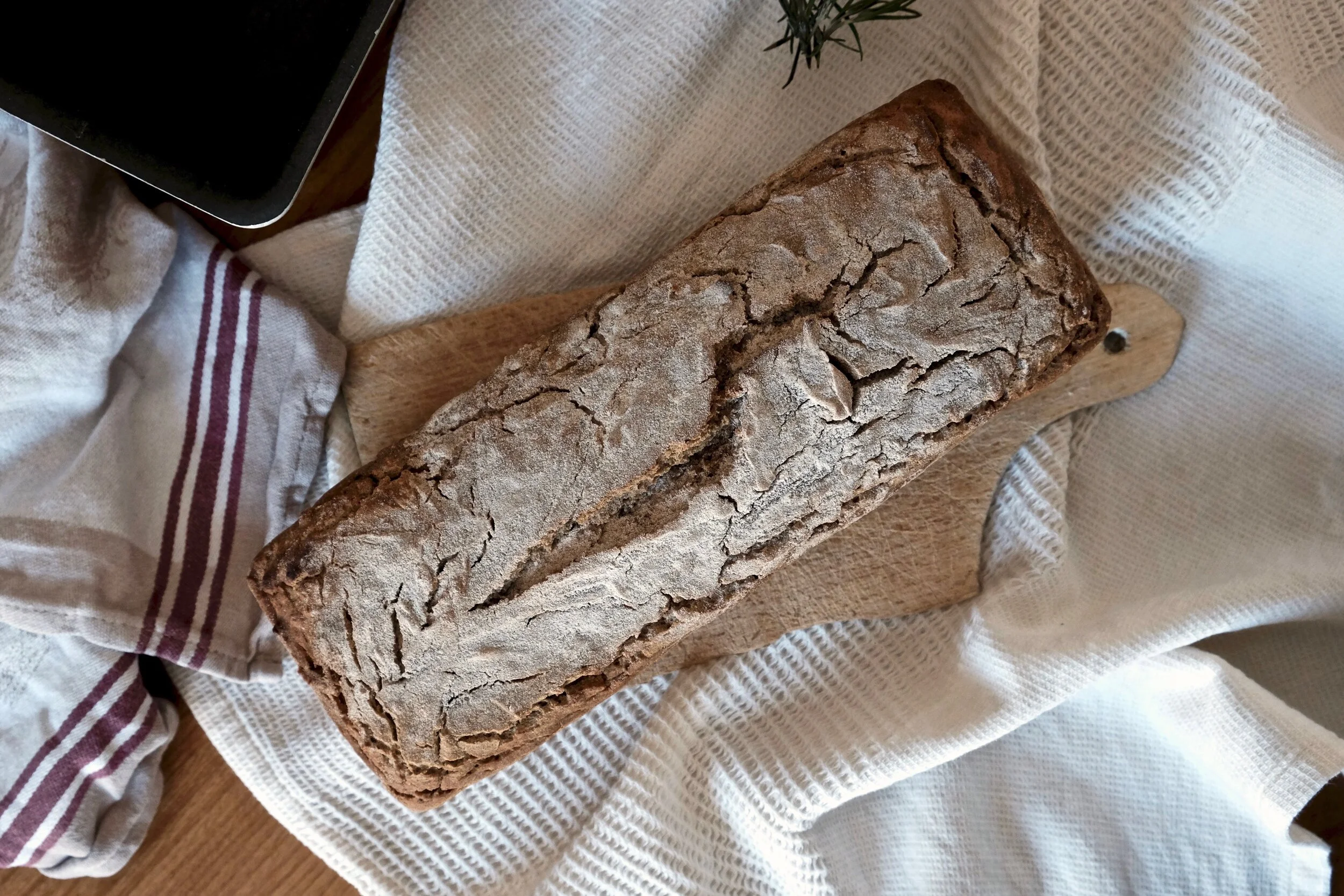 Pain au sarrasin au levain - Recette de La Cormerie — Les nouilles à la ...