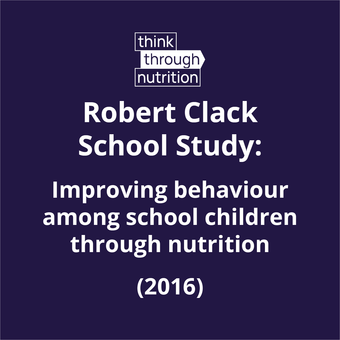 Publications — Think Through Nutrition