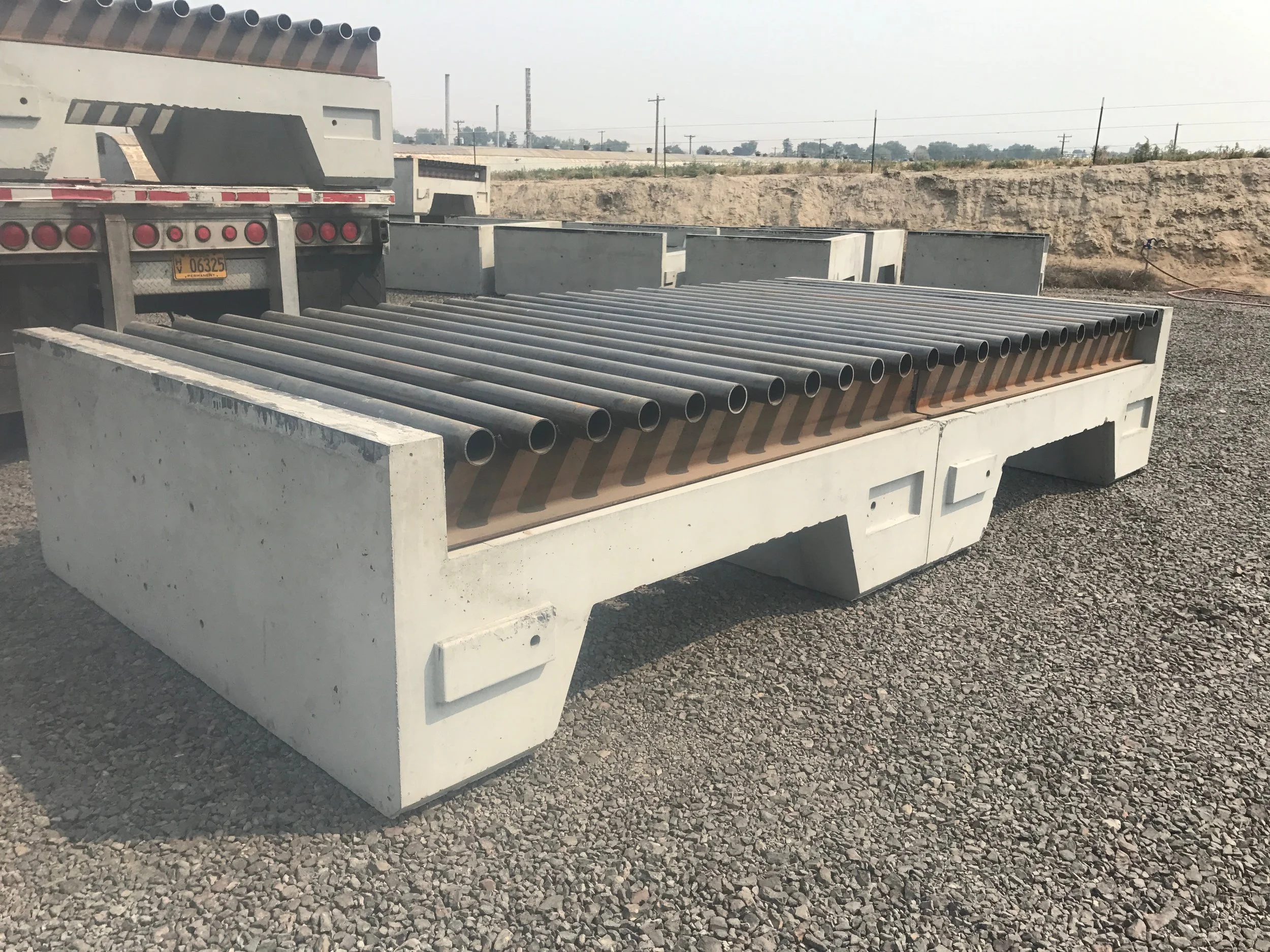 Precast Concrete Cattle Guard