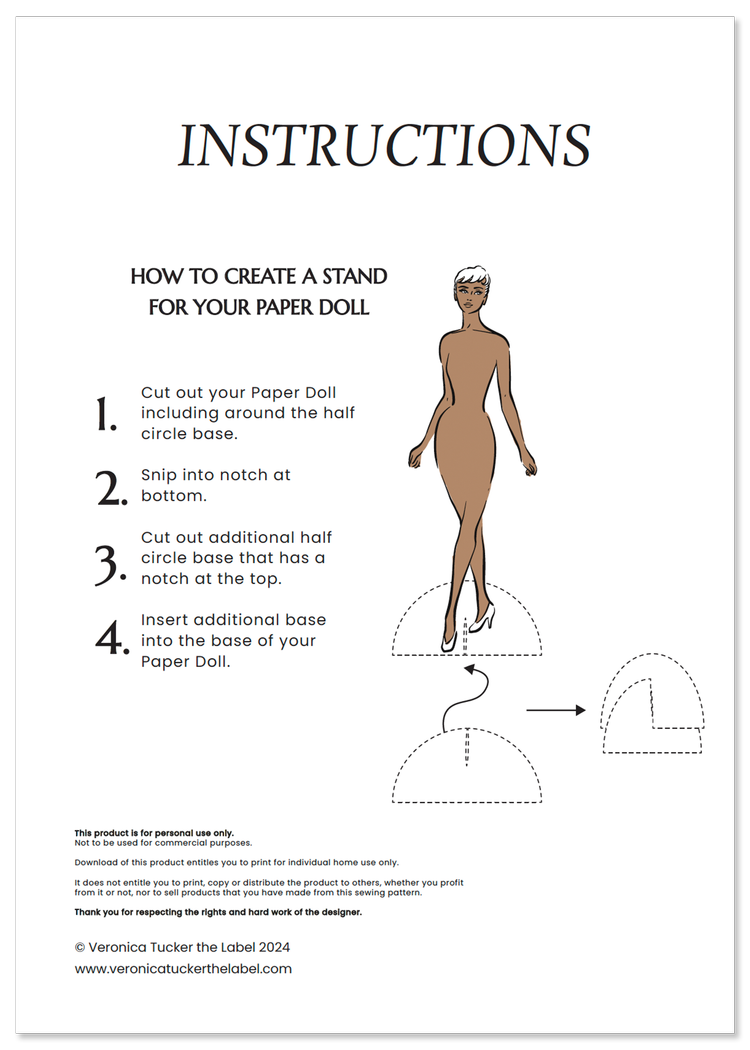 The Paper Doll — Veronica Tucker the Label