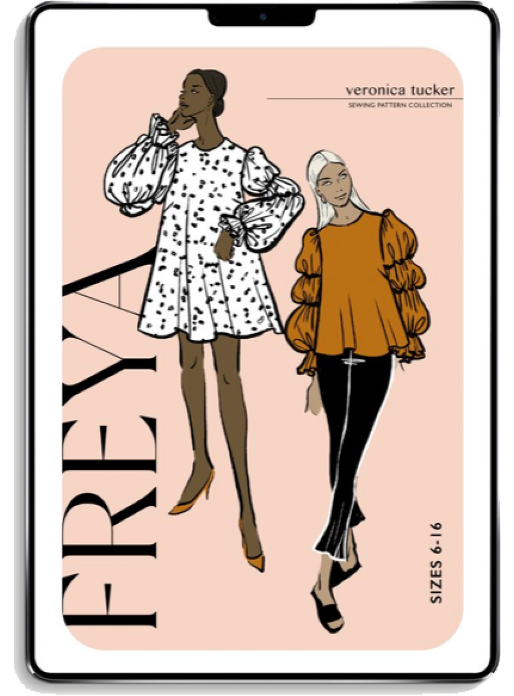 The Freya Pattern — Veronica Tucker the Label