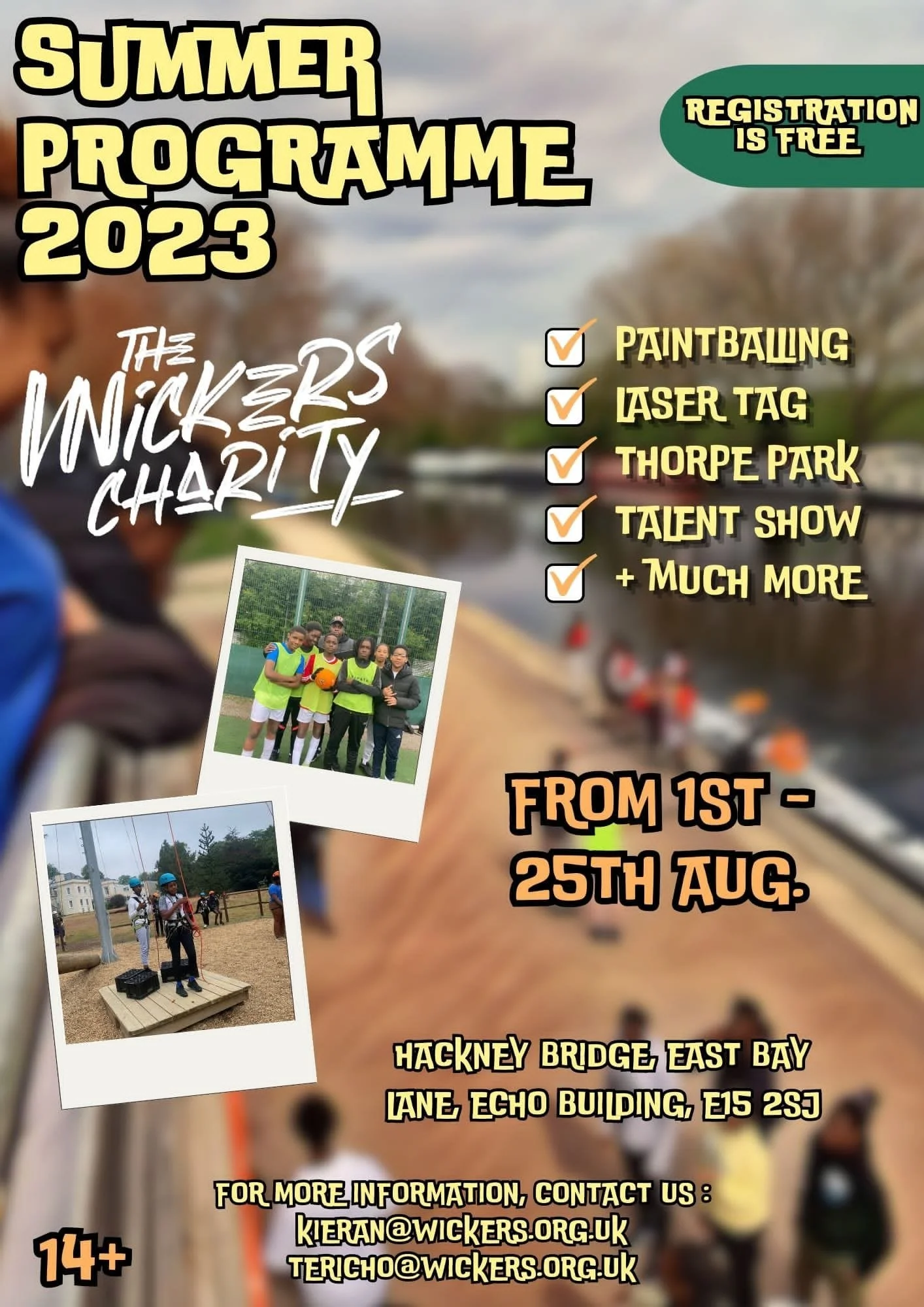 What's on?? — The Wickers Charity