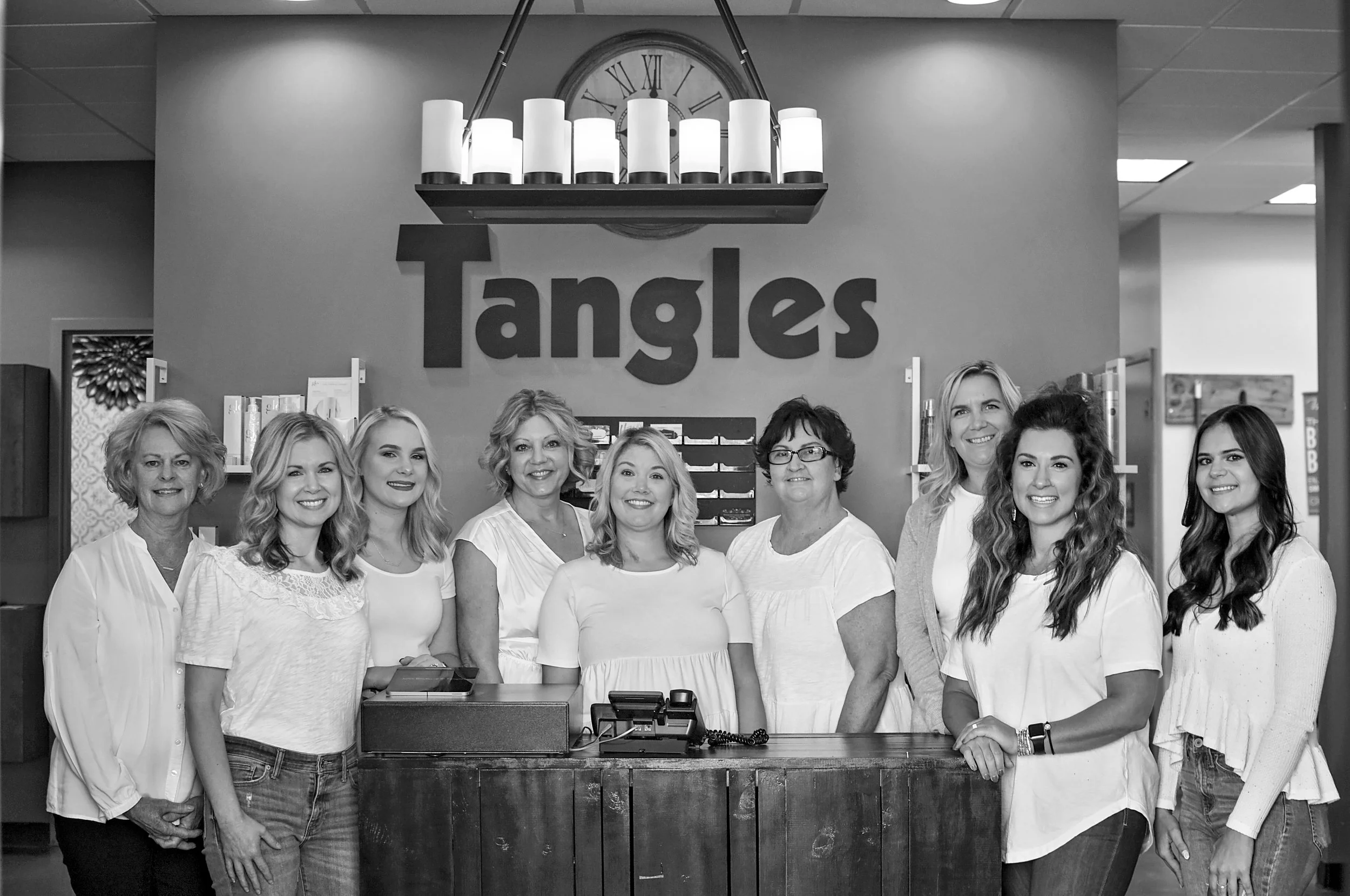 Professionals — Tangles Salon