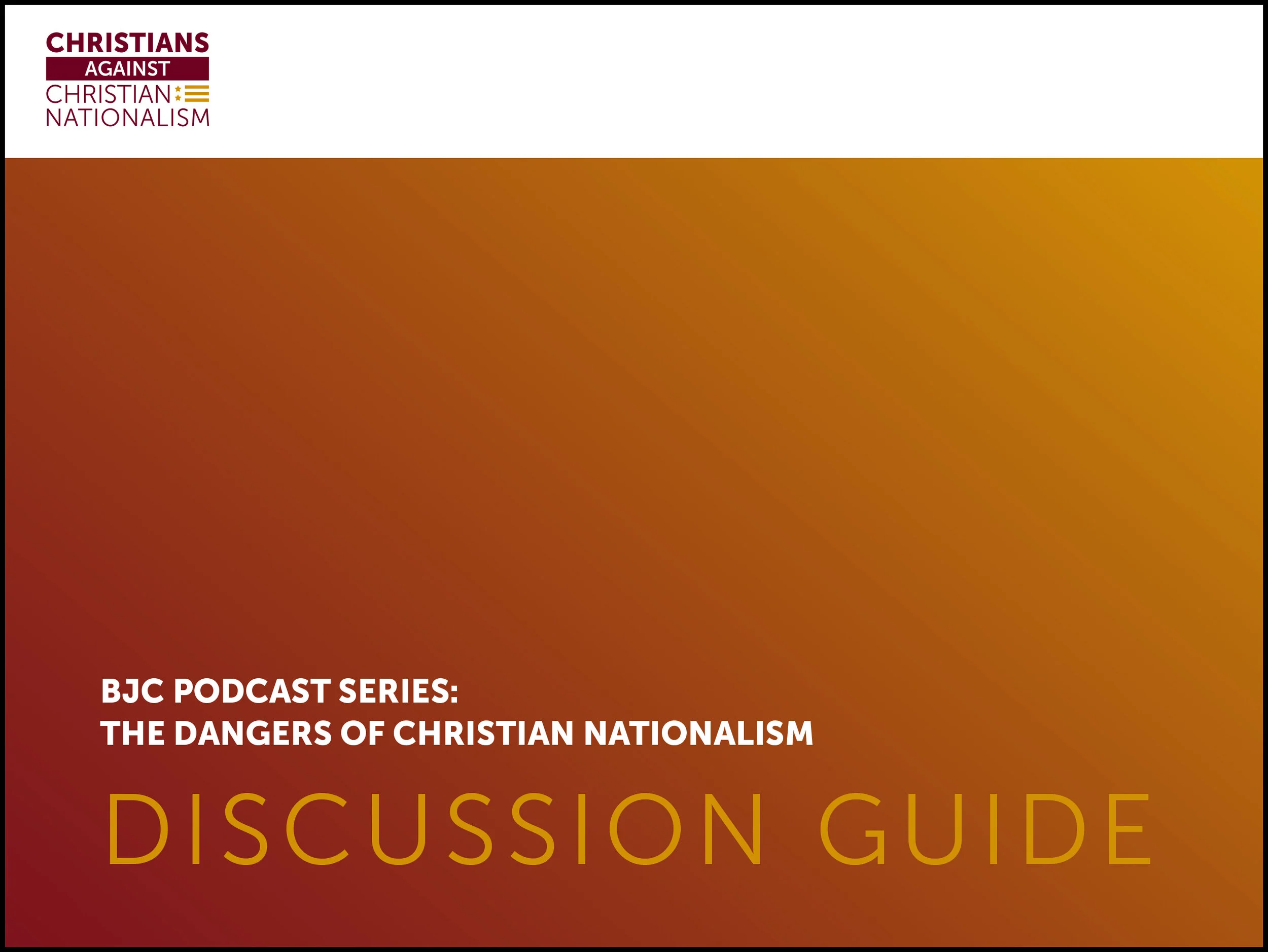 Church & Community Resources — Christians Against Christian Nationalism
