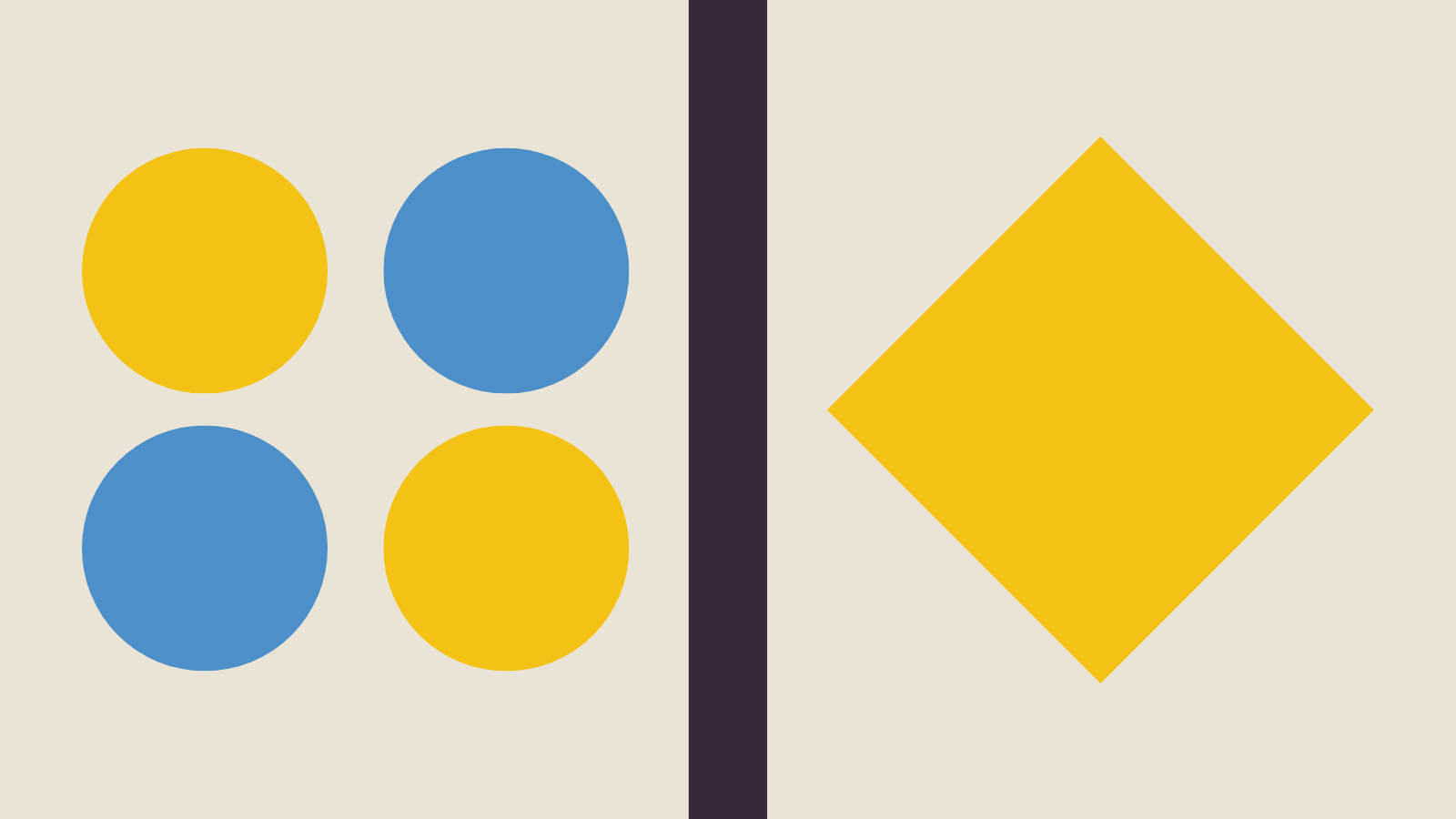 Asymmetrical Balance Design