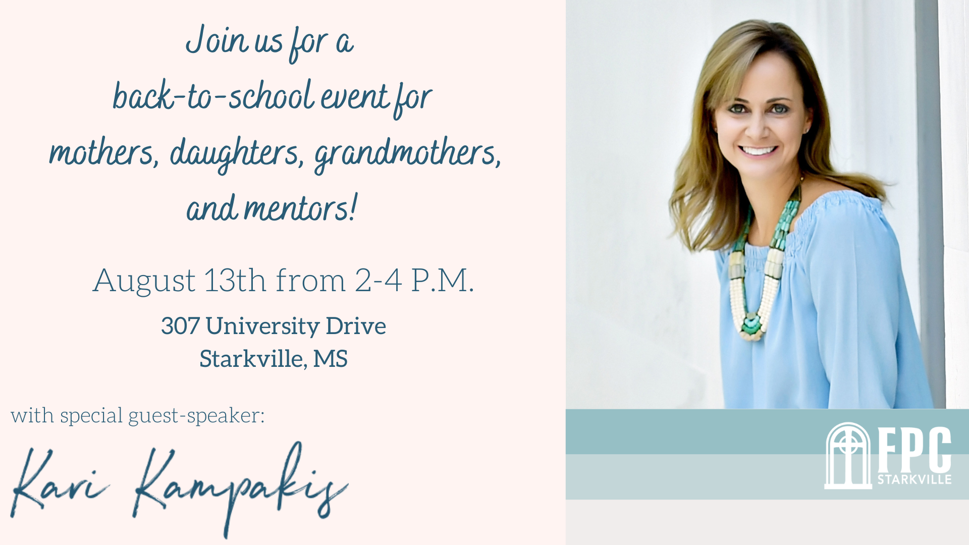 Kari Kampakis — First Presbyterian Church Starkville