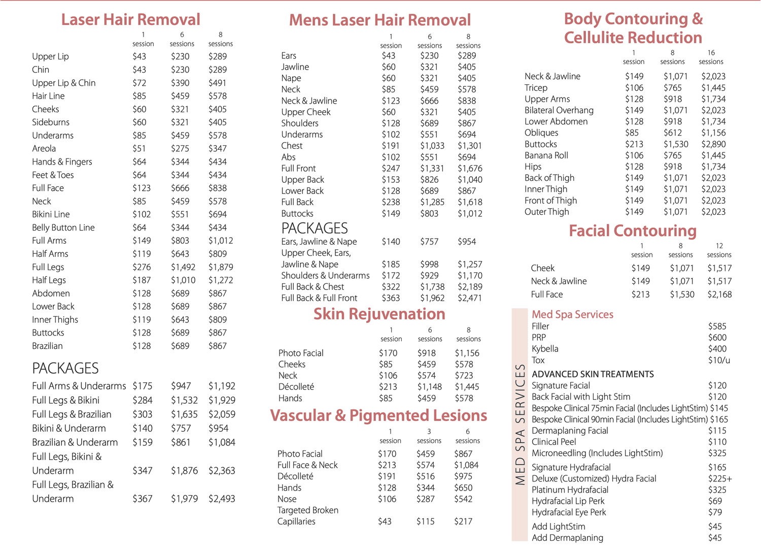Laser Hair Removal and Treatments — The Magic Room Beauty Bar & Med Spa