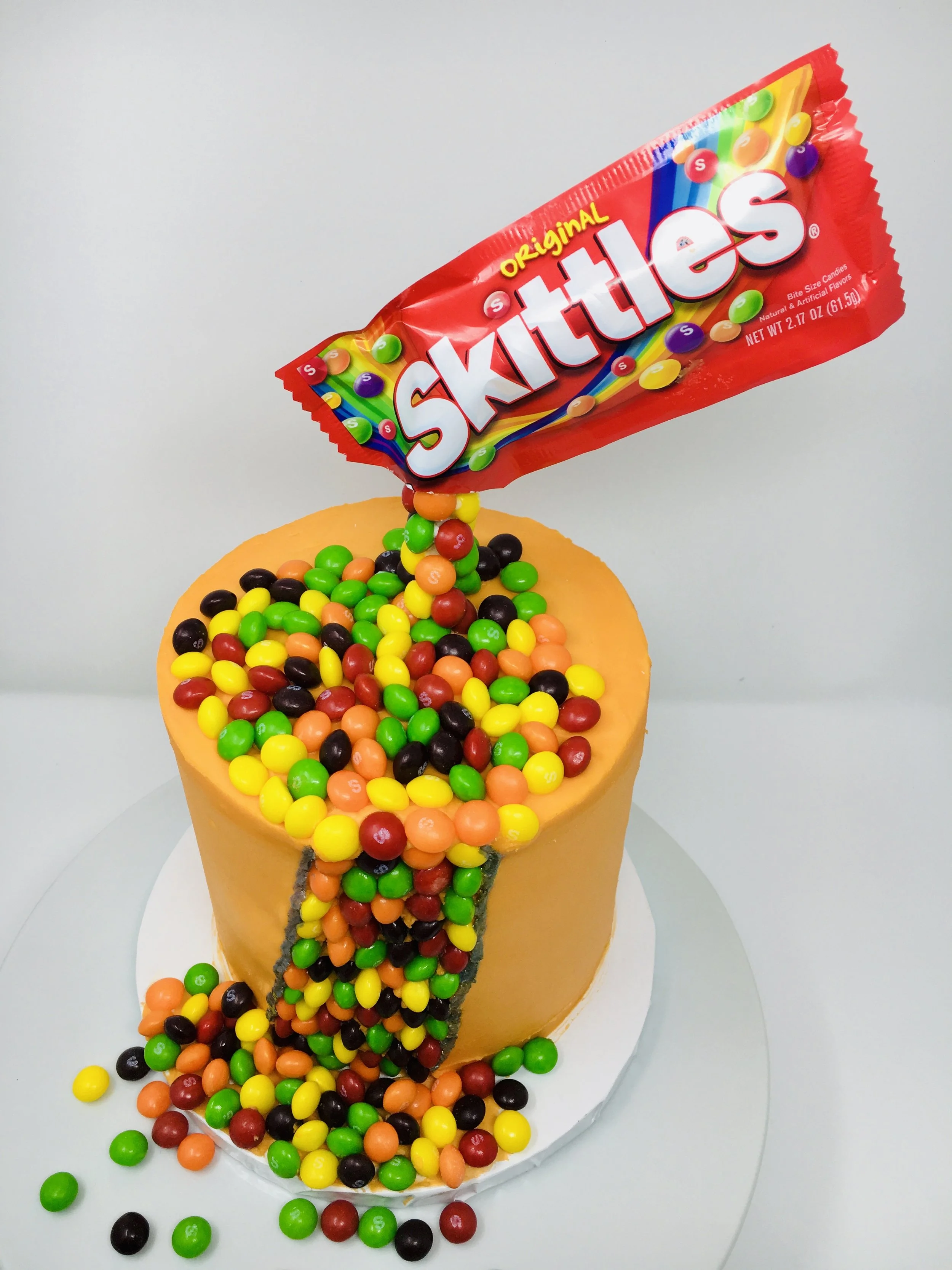 Skittles Cake
