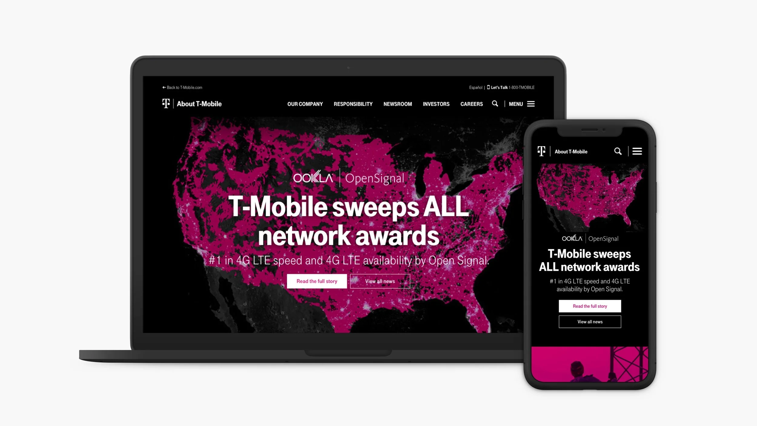 T-Mobile corporate site — Wendy Greenberg