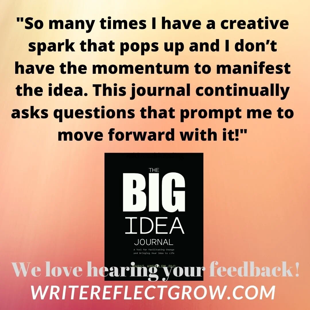 About The Big Idea Journal — Write. Reflect. Grow.