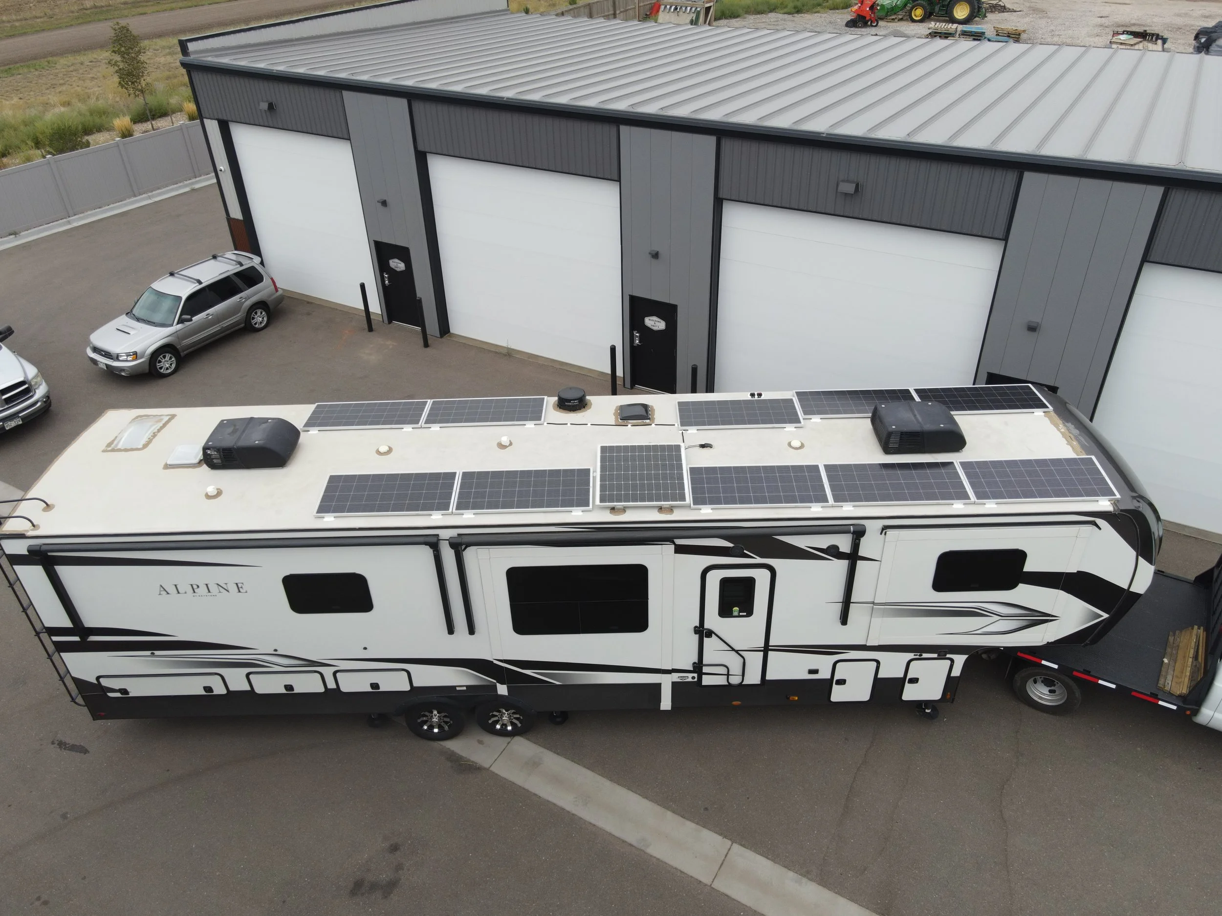 Our Latest RV Solar Panel Installation Projects