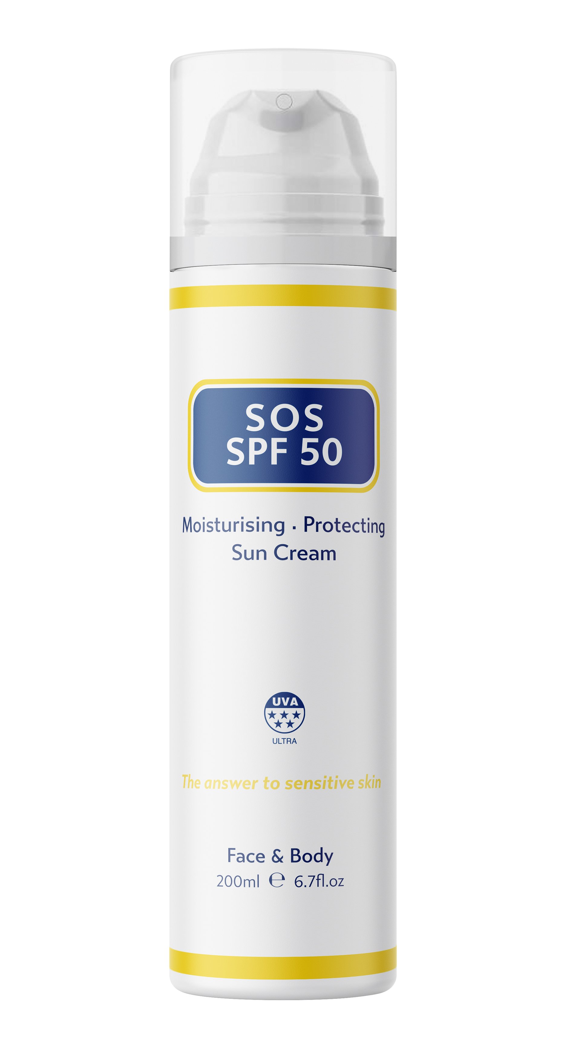 SOS SPF 50 Sun Cream — SOS SERUM SKINCARE