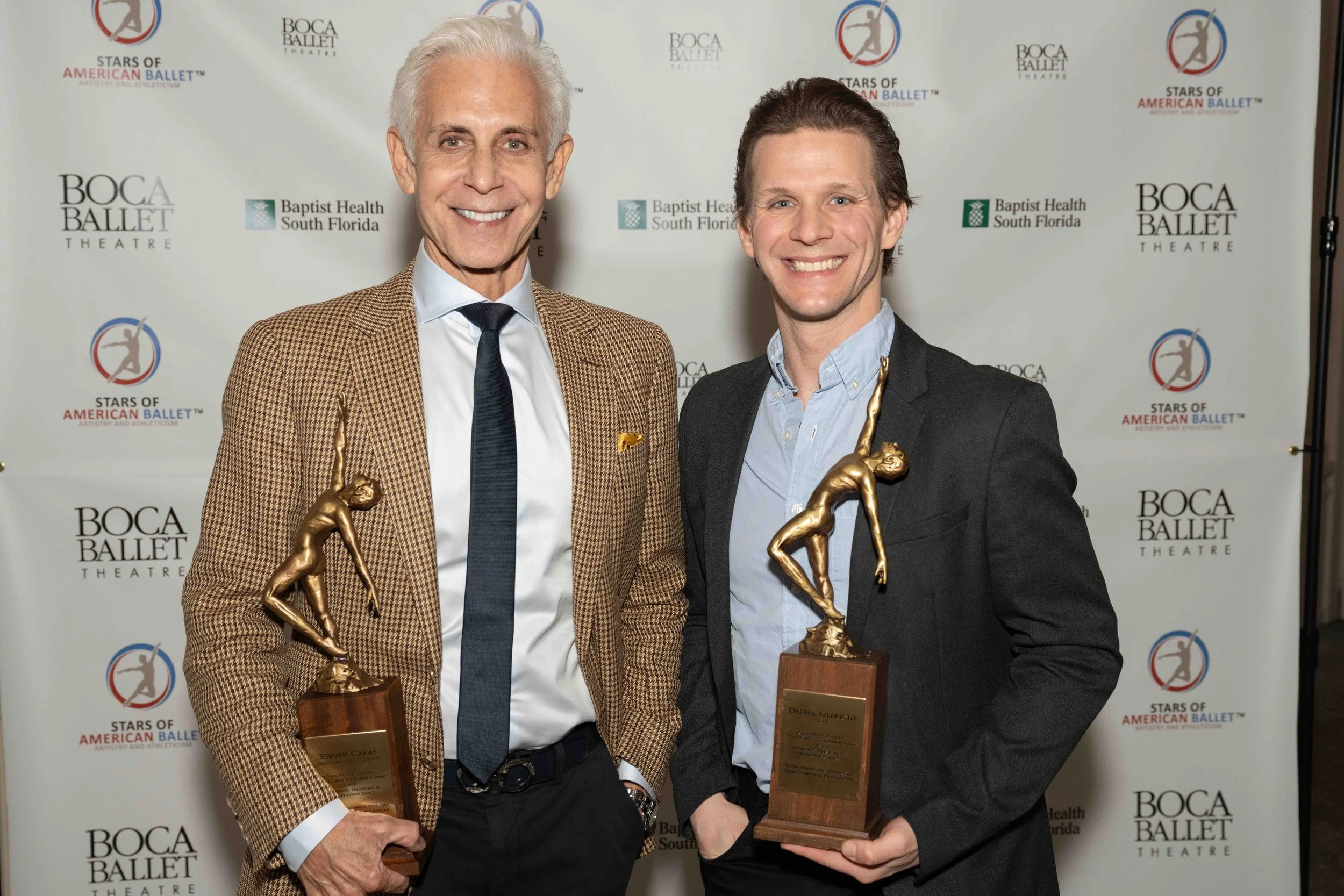 Daniel Ulbricht presented with 2024 Steven Caras Award — Boca Ballet ...