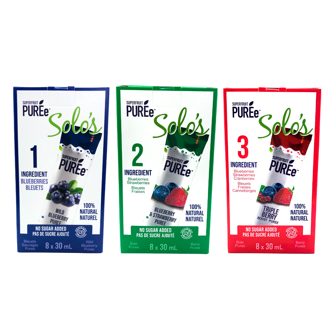 Superfruit Puree Shopping — Healthy Berries LTD