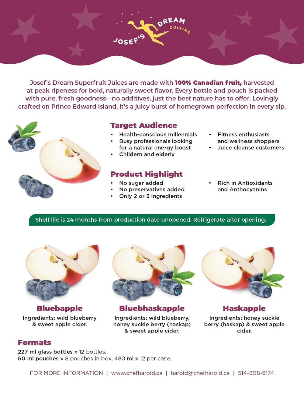 Superfruit Puree Shopping — Healthy Berries LTD