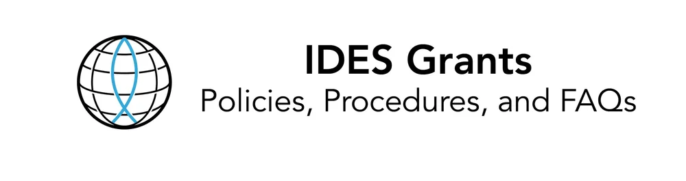 Policy & Procedures — International Disaster Emergency Service