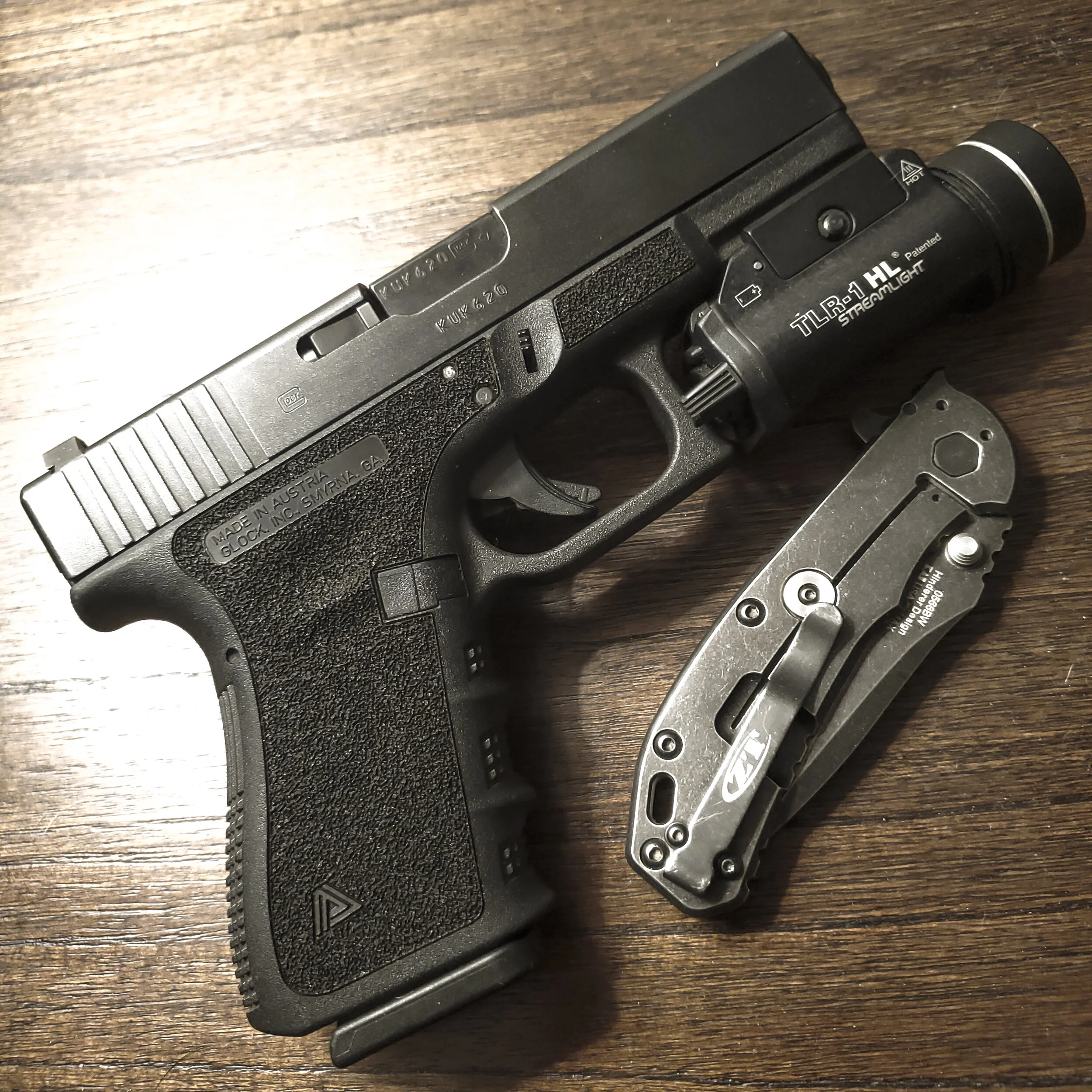 Glock Laser Stippling — Americor Manufacturing