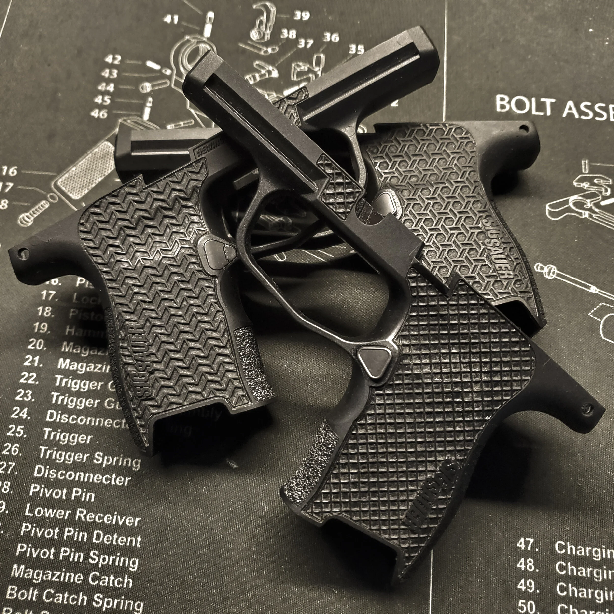 Sig Sauer P365 Frame Module - Weave — Americor Manufacturing