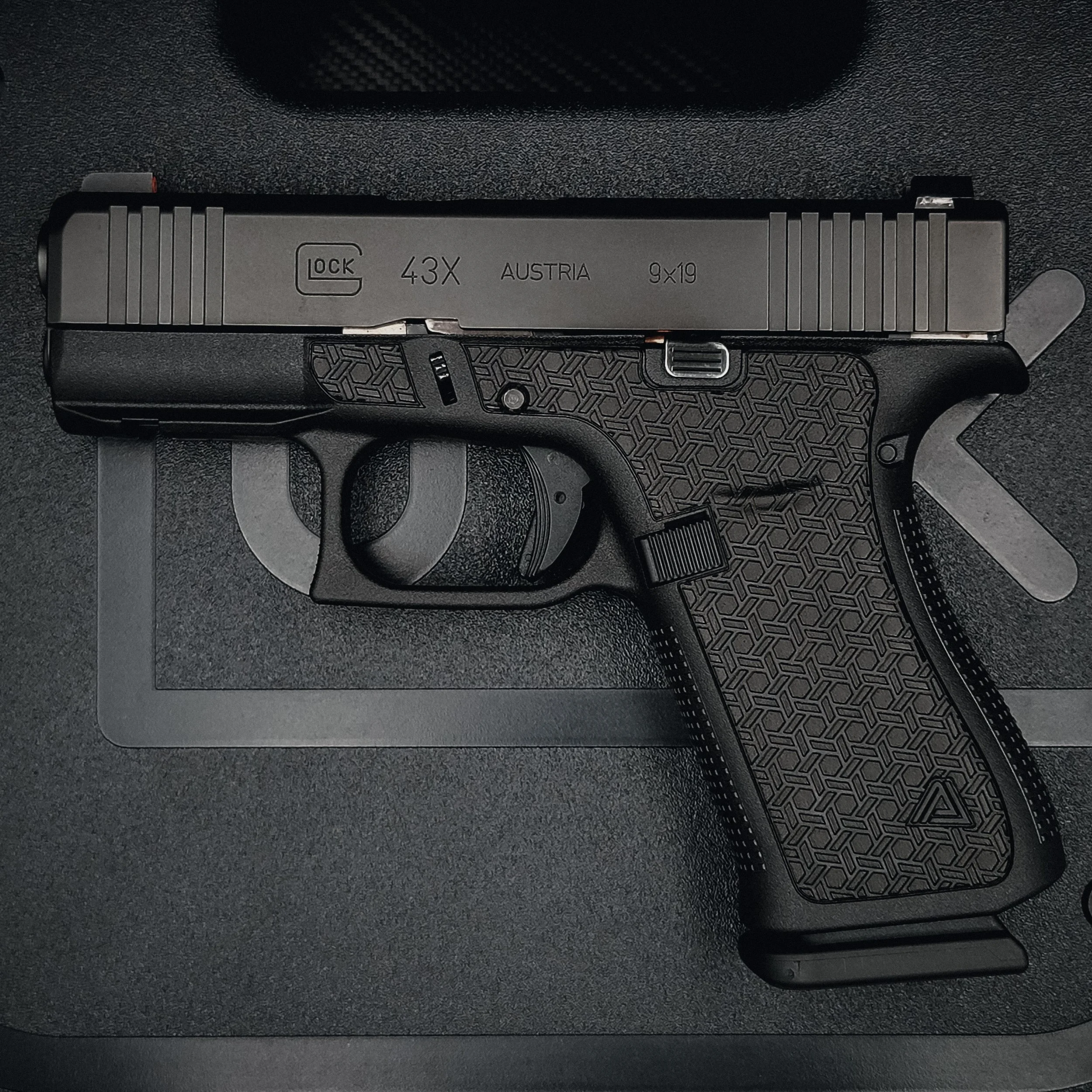 Glock Weave Laser Stippling — Americor Manufacturing