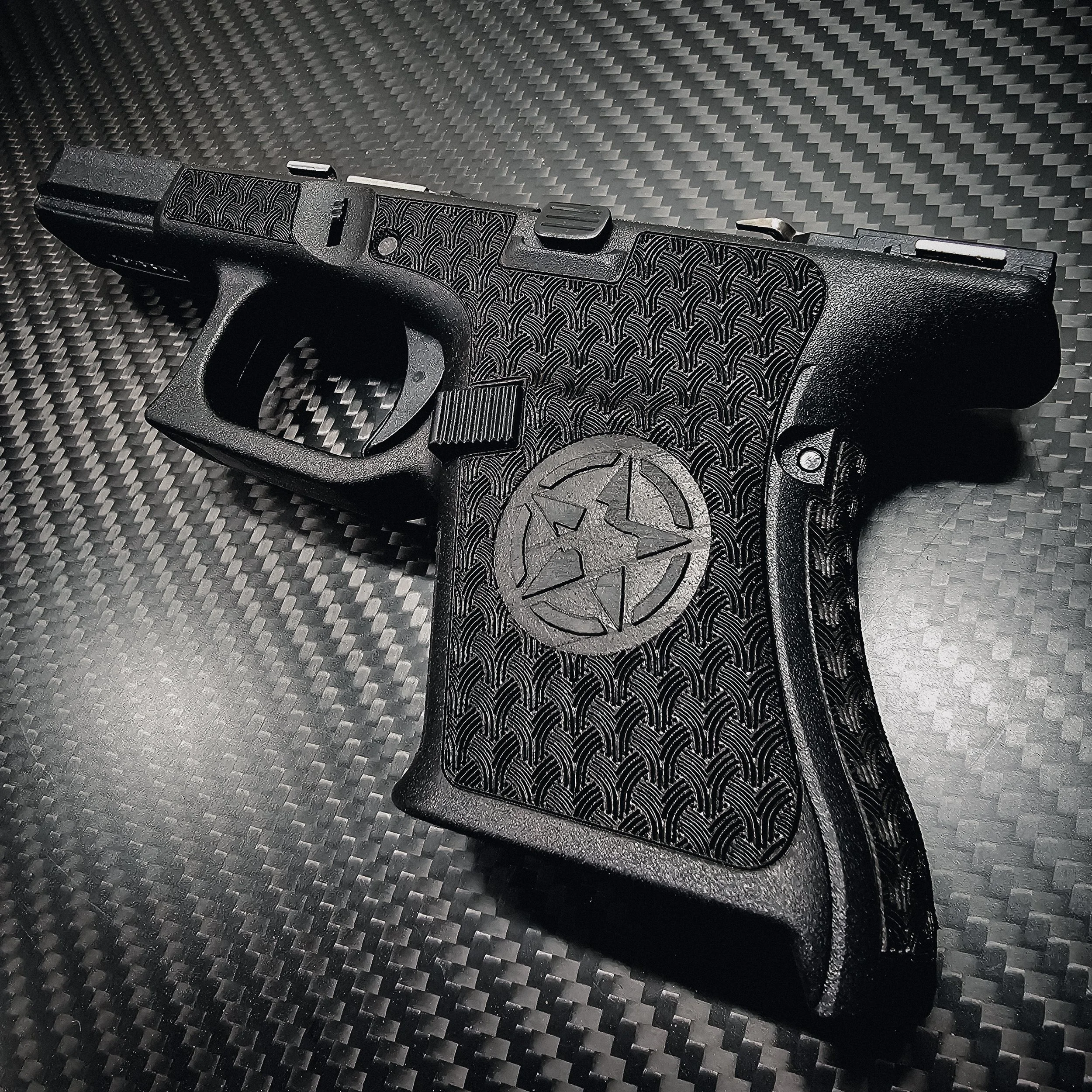 Glock Braid Laser Stippling — Americor Manufacturing