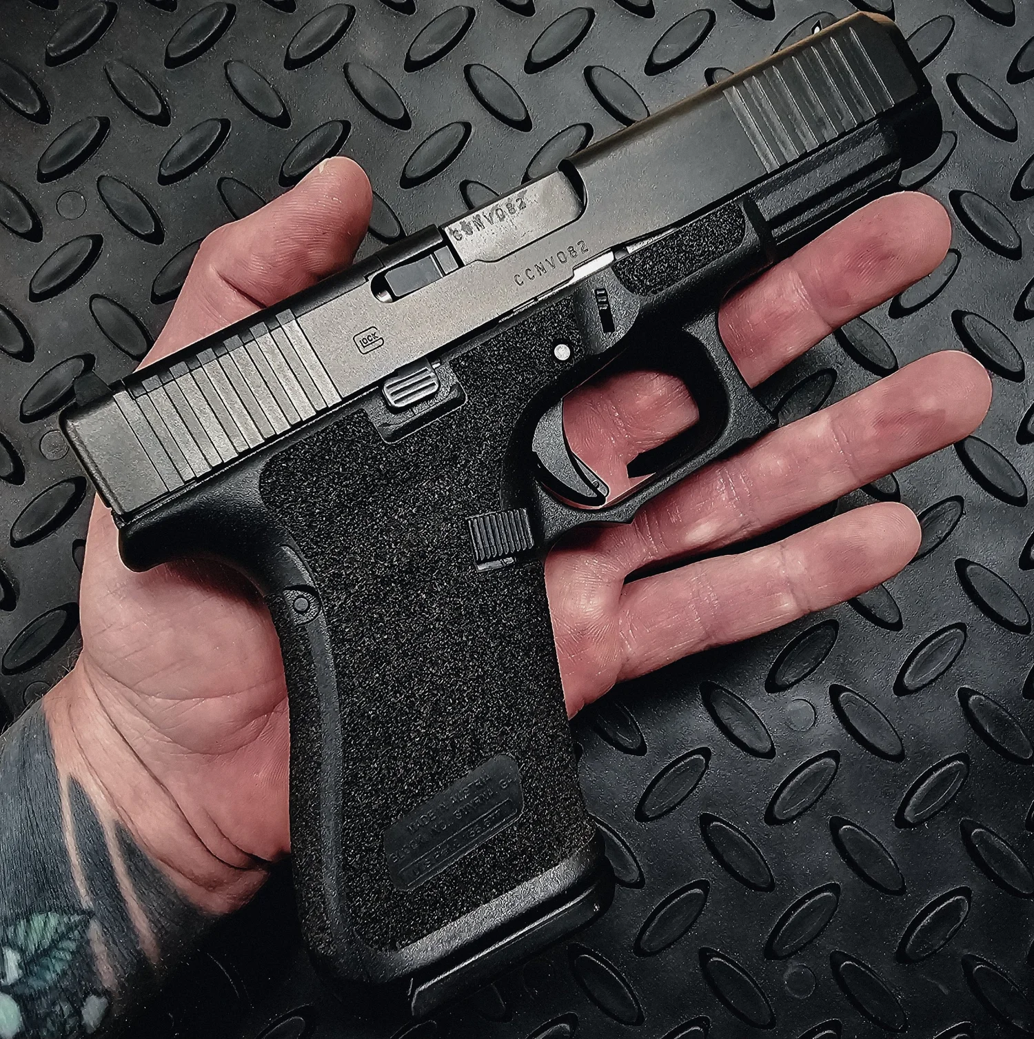 Glock Handstipple Laser Stippling — Americor Manufacturing