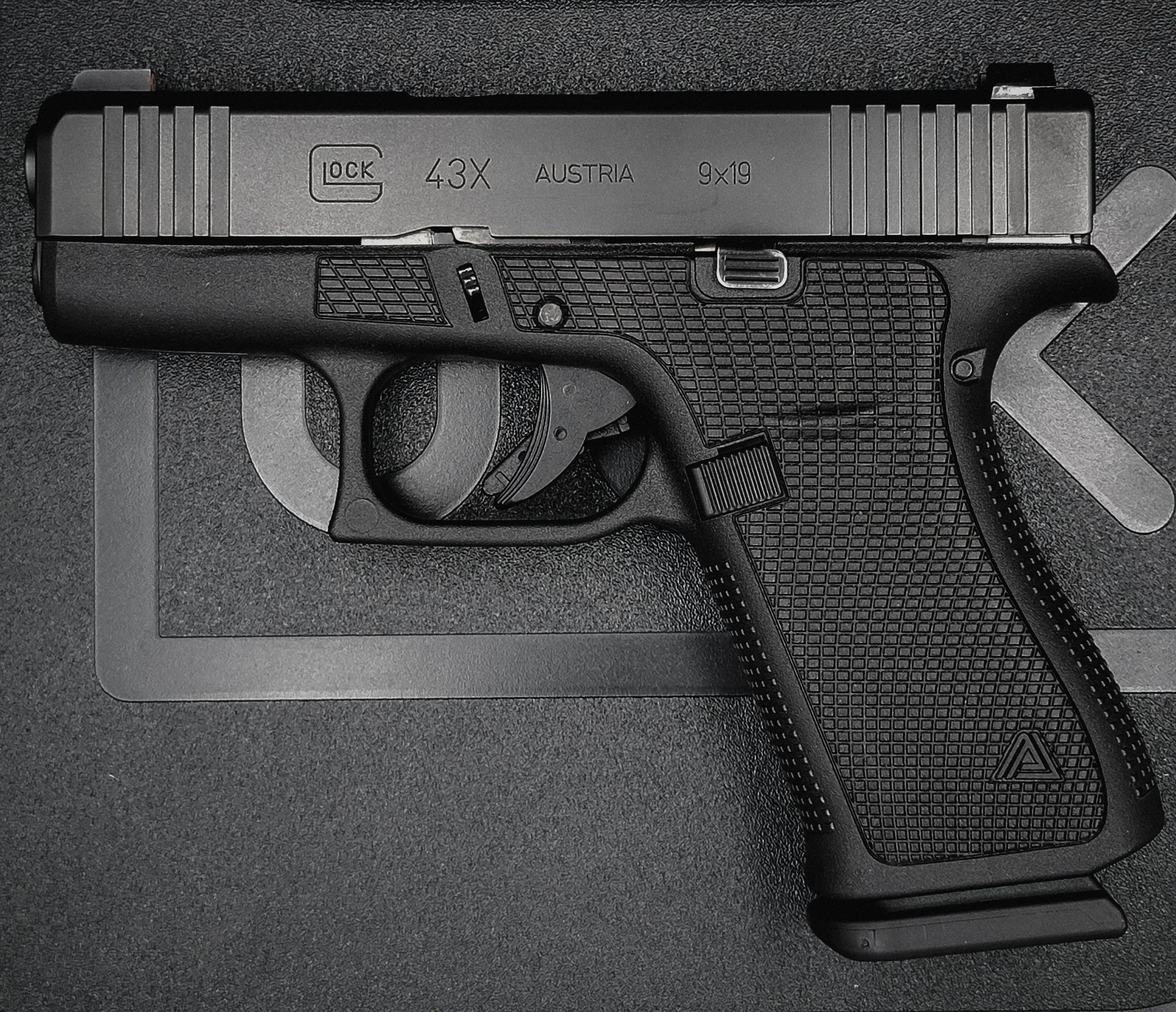 Glock Laser Stippling — Americor Manufacturing