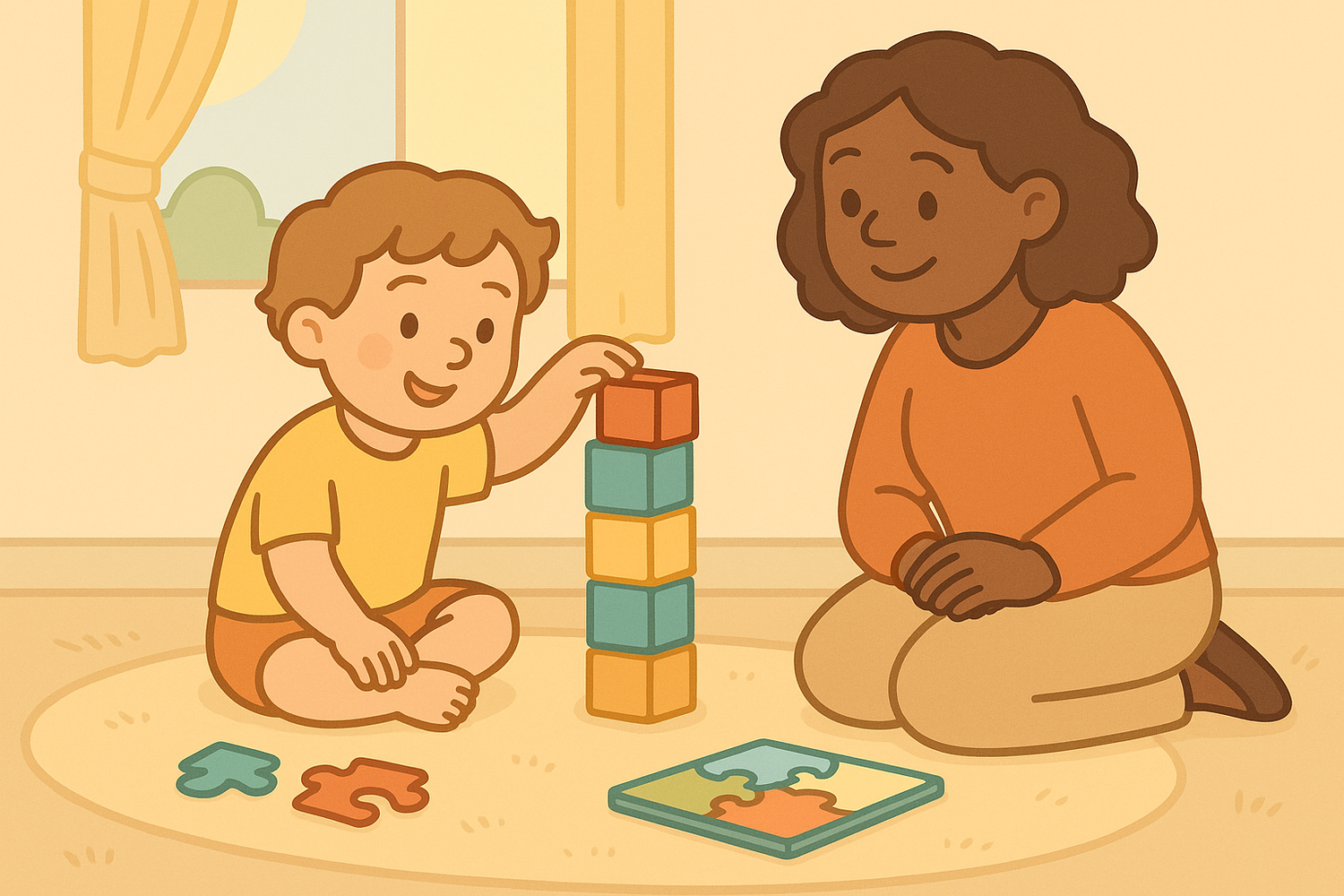 How to Teach Early Problem-Solving with Puzzles and Blocks — Fuzzigram