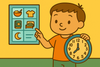 Teaching Time Concepts Through Daily Schedules — Fuzzigram