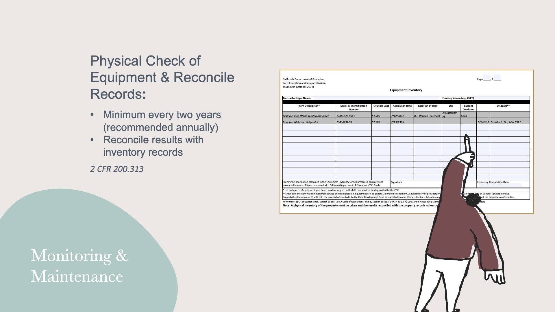 Lesson 14: CCTR.CMIG Inventory Records — Monarch Link Pathways