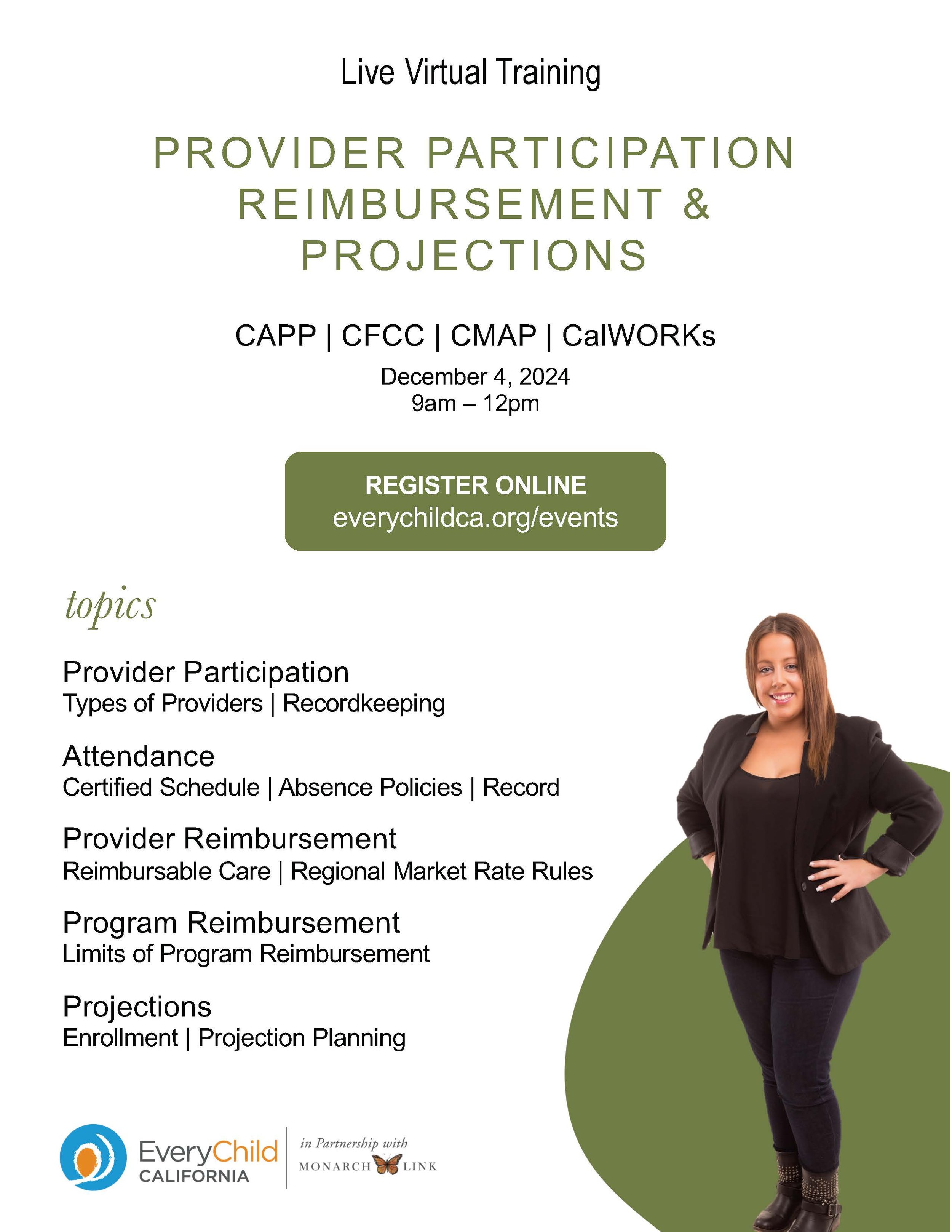 LIVE TRAININGS — Monarch Link Pathways