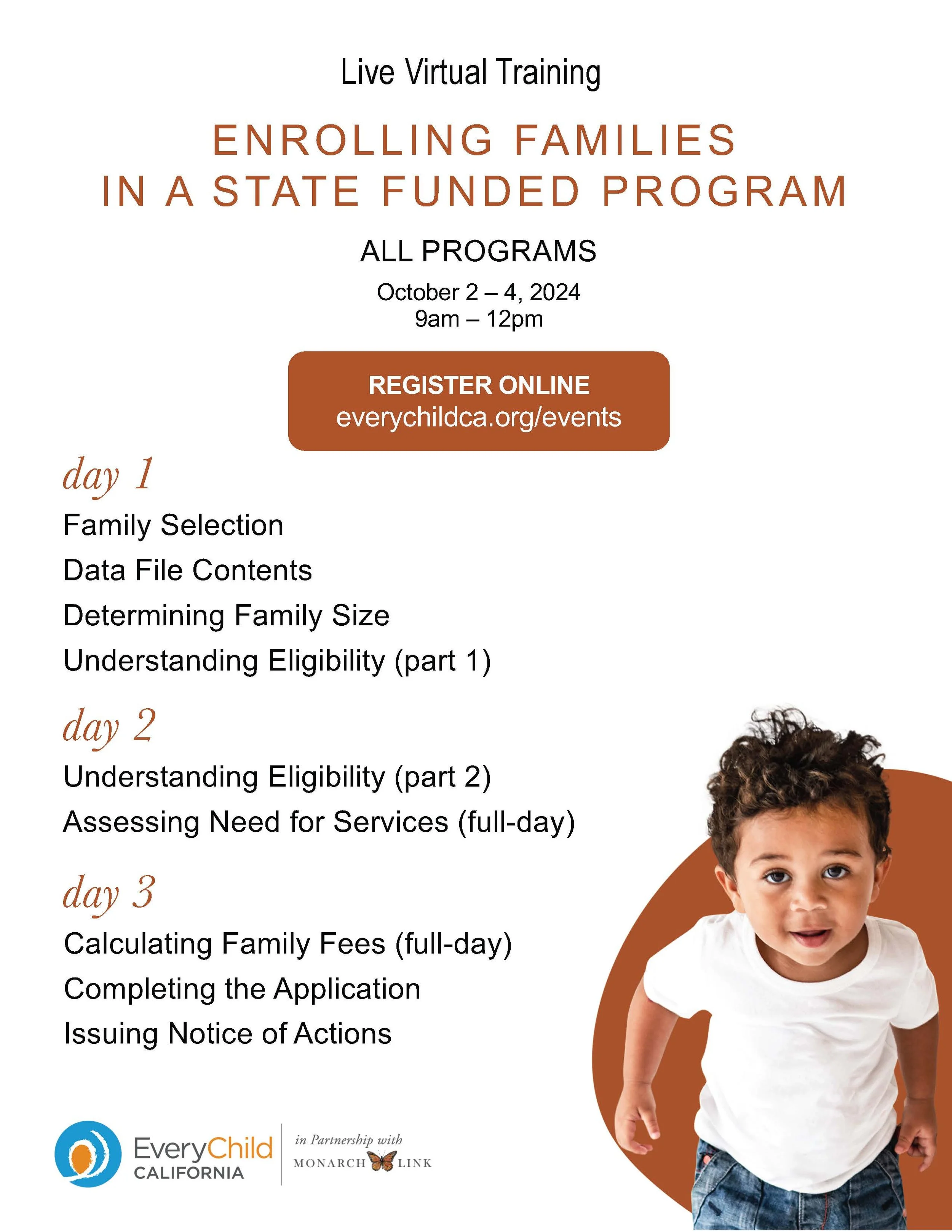 LIVE TRAININGS — Monarch Link Pathways