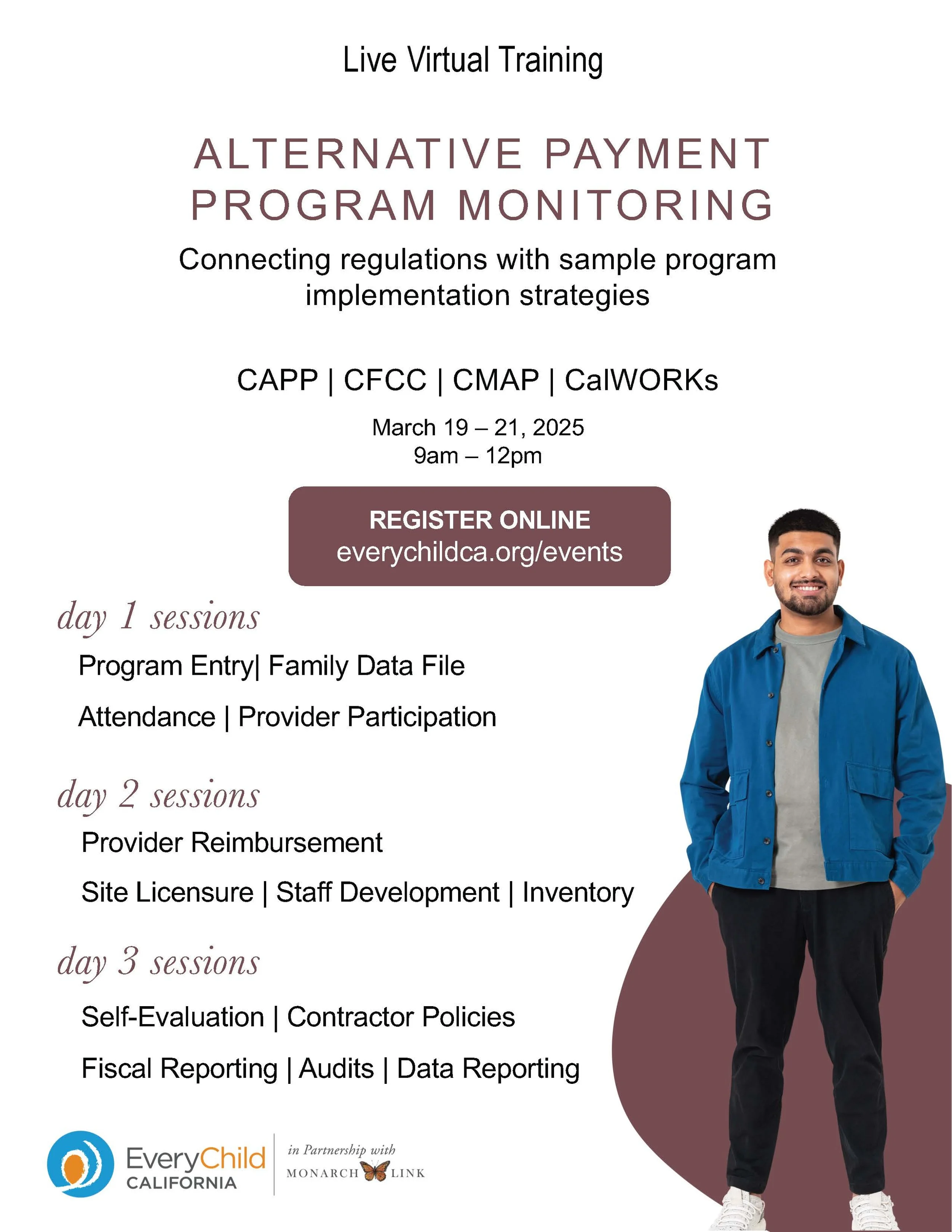 LIVE TRAININGS — Monarch Link Pathways