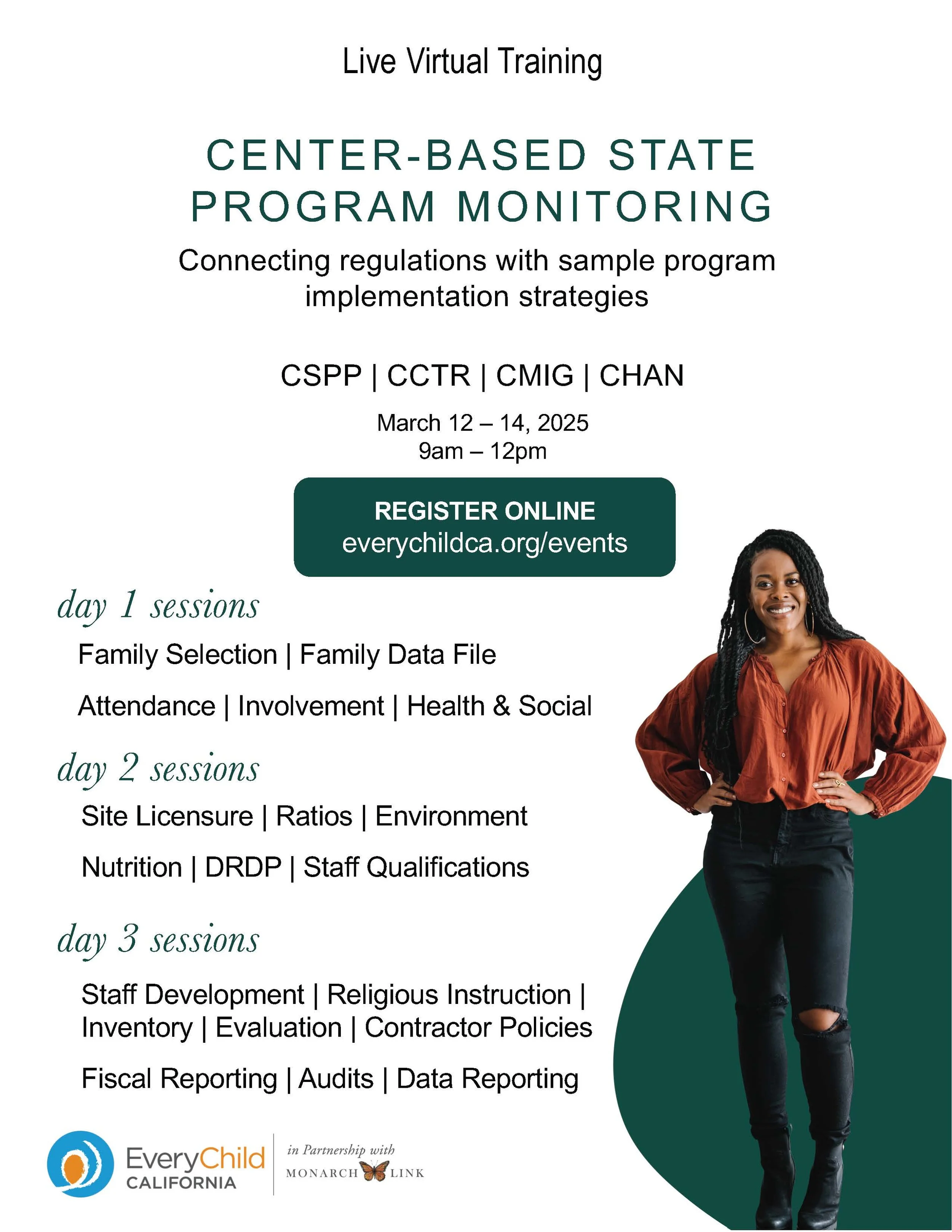 LIVE TRAININGS — Monarch Link Pathways