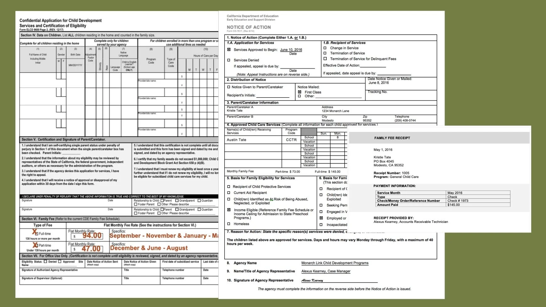 Lesson 2 (5):AP Family Fees — Monarch Link Pathways