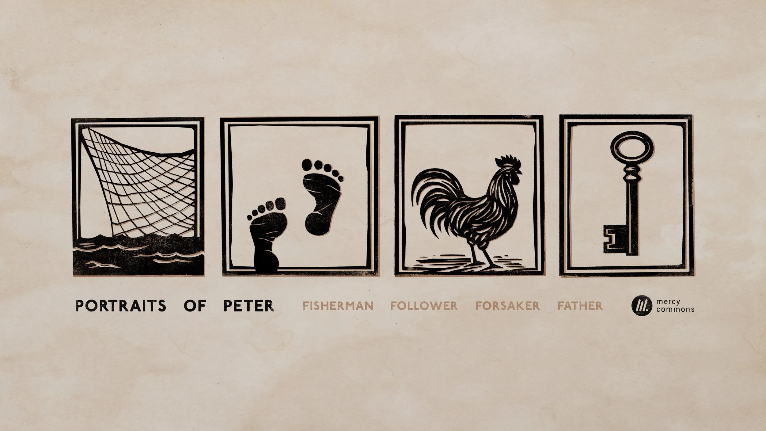 Portraits of Peter | Peter's Confession — Mercy Commons