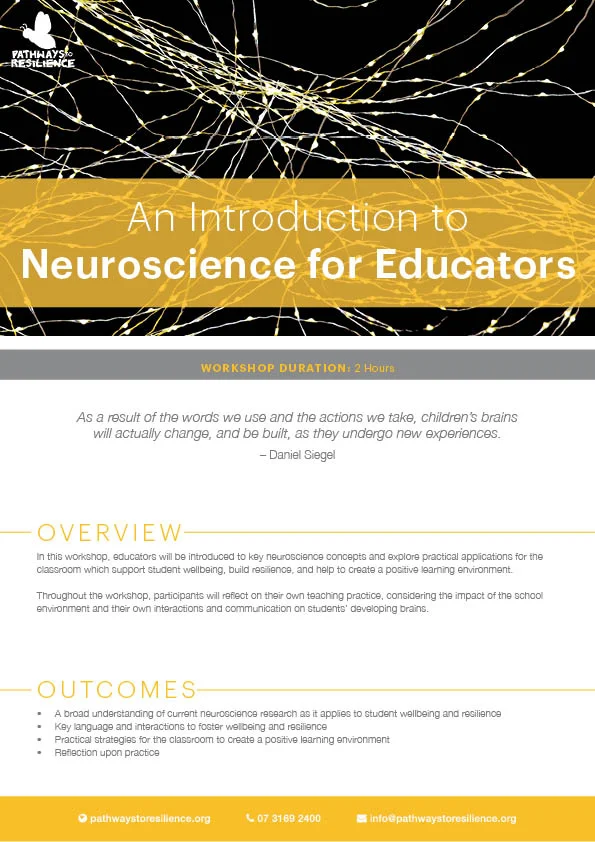 Primary School Pathway — Pathways to Resilience