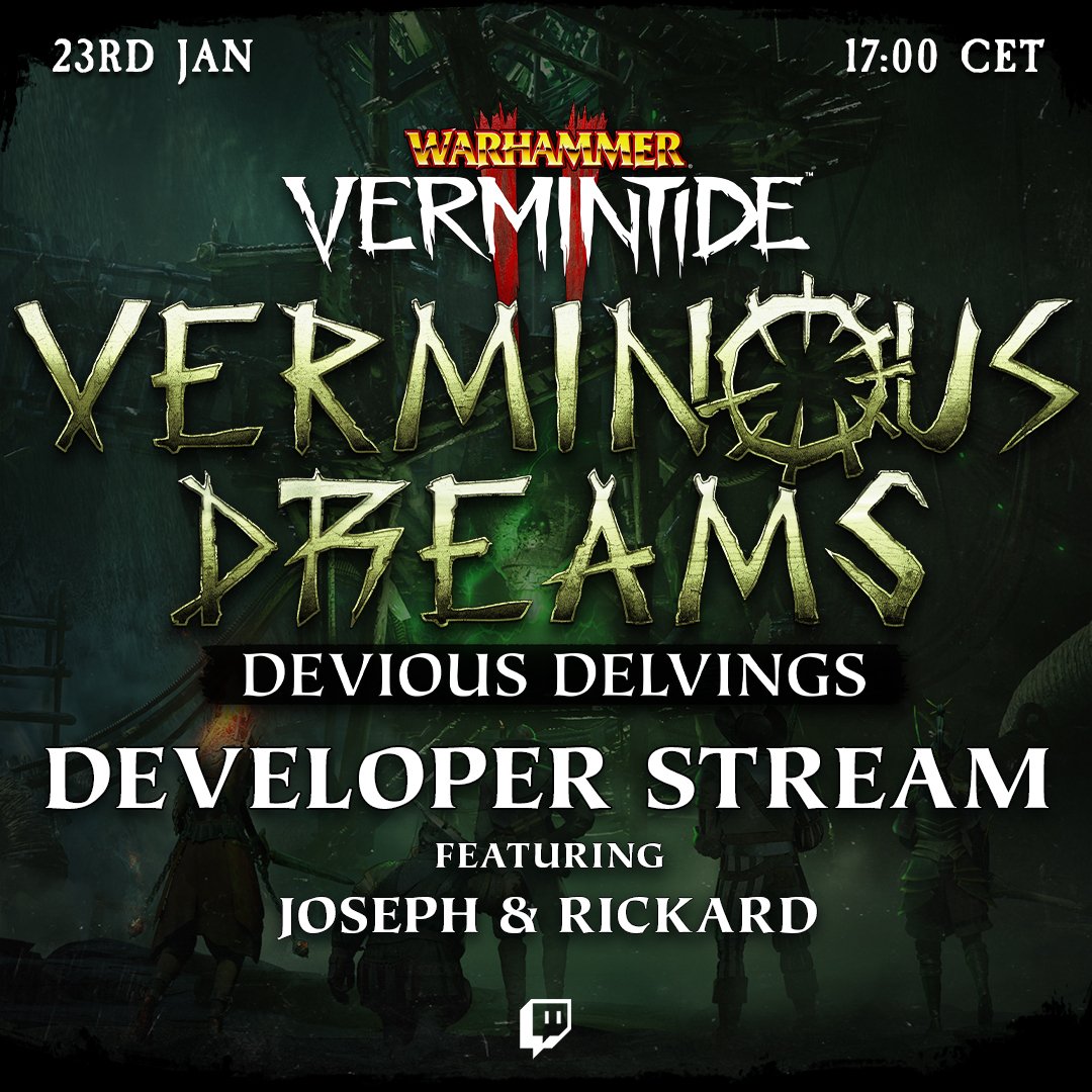 FREE new map: Devious Delvings is out now! — Warhammer: Vermintide 2