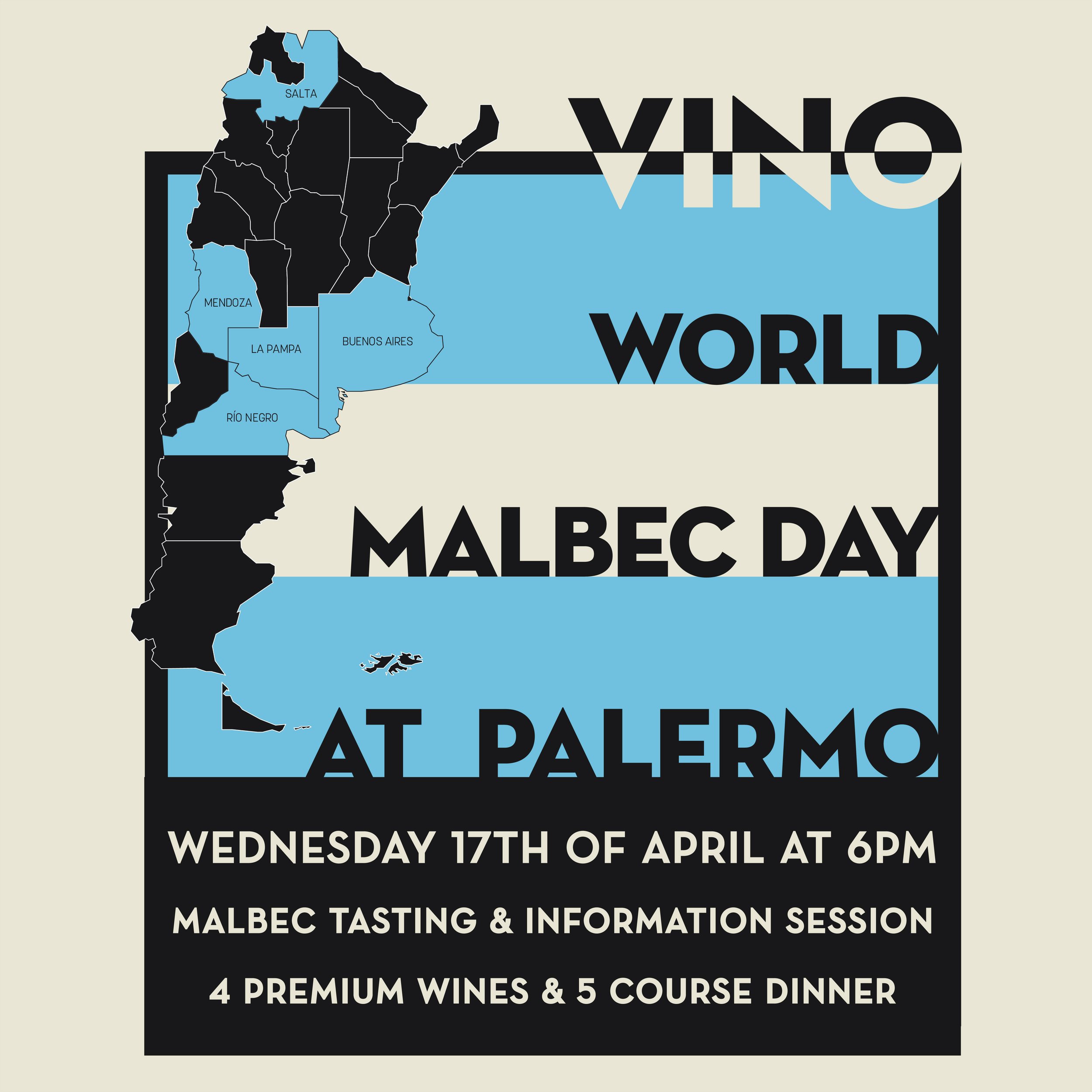 World Malbec Day Wine Tasting 17th April — Palermo
