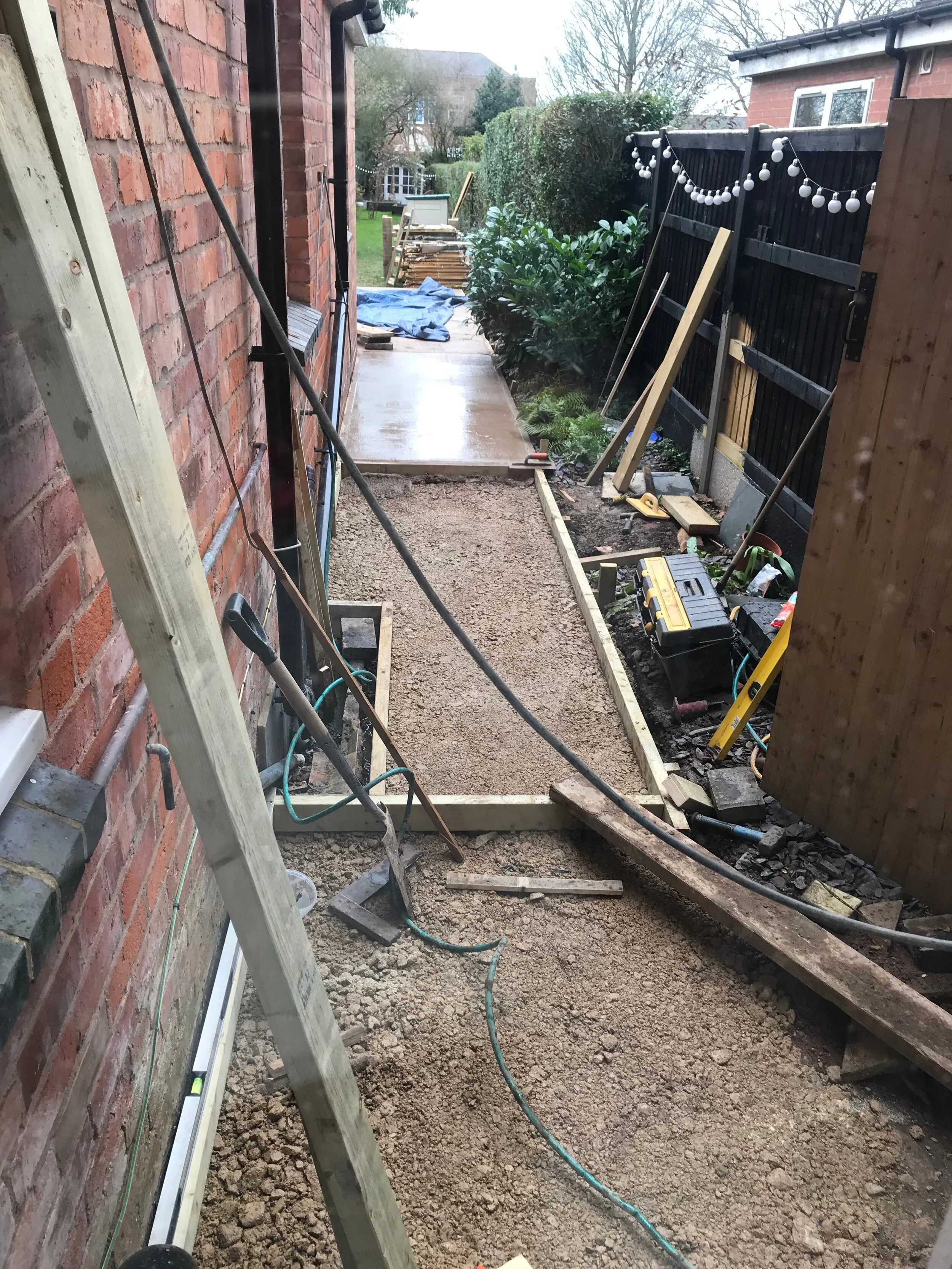 Patio Makeover/ Part One - the Design Idea and the Build. — Theresa ...