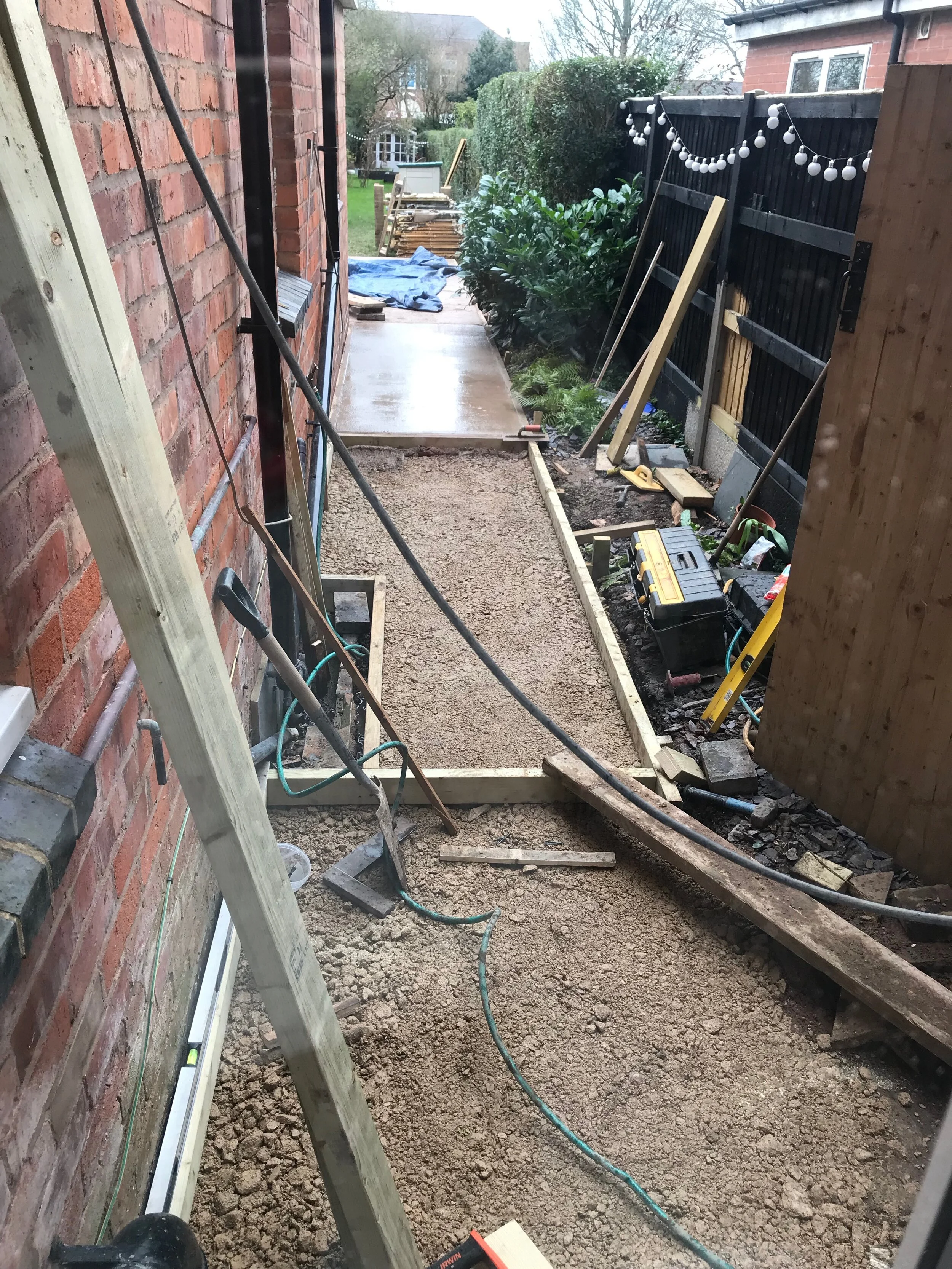 Patio Makeover/ Part One - the Design Idea and the Build. — Theresa ...